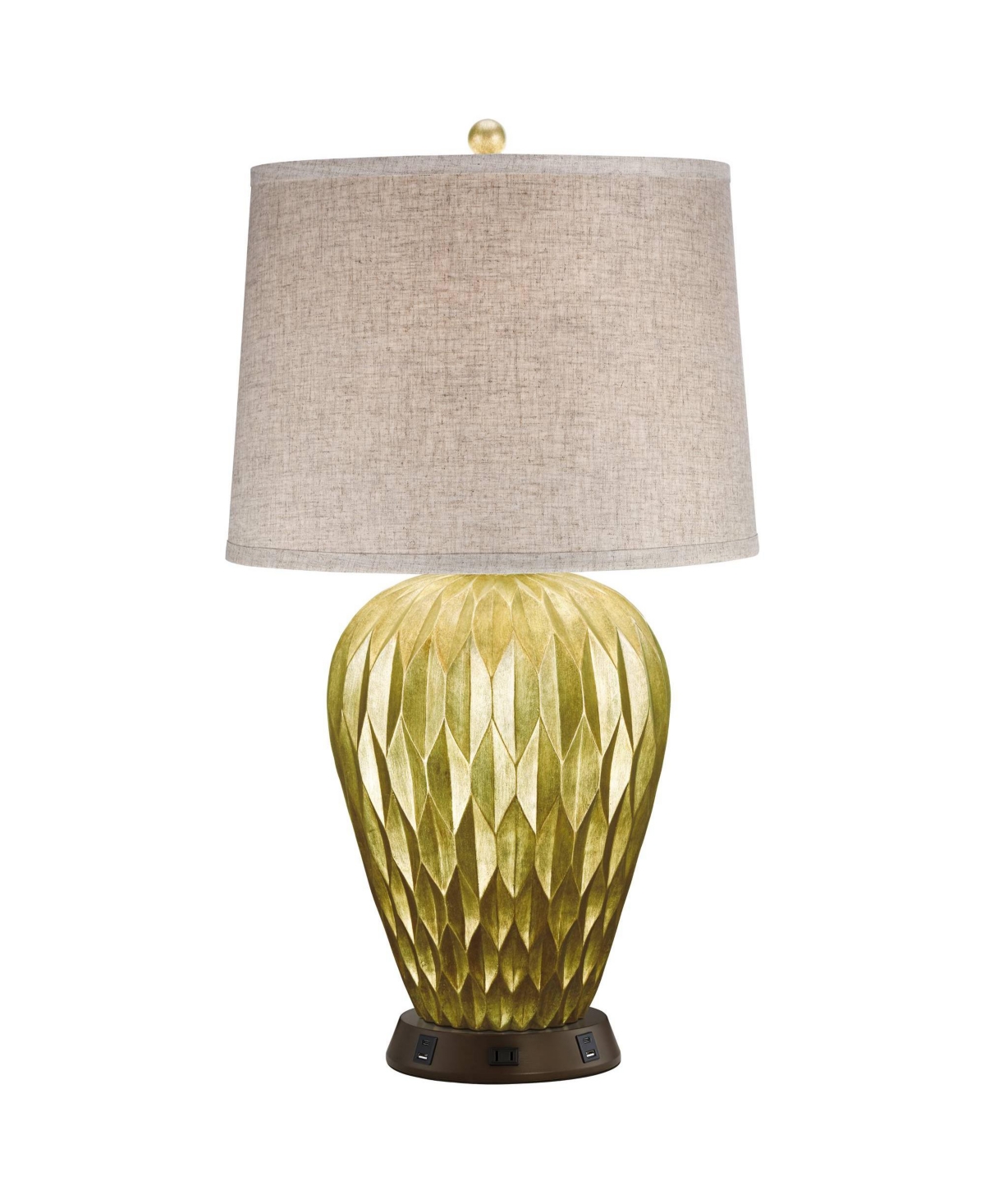 Click here for Possini Euro Design Modern Table Lamp with Usb and... prices