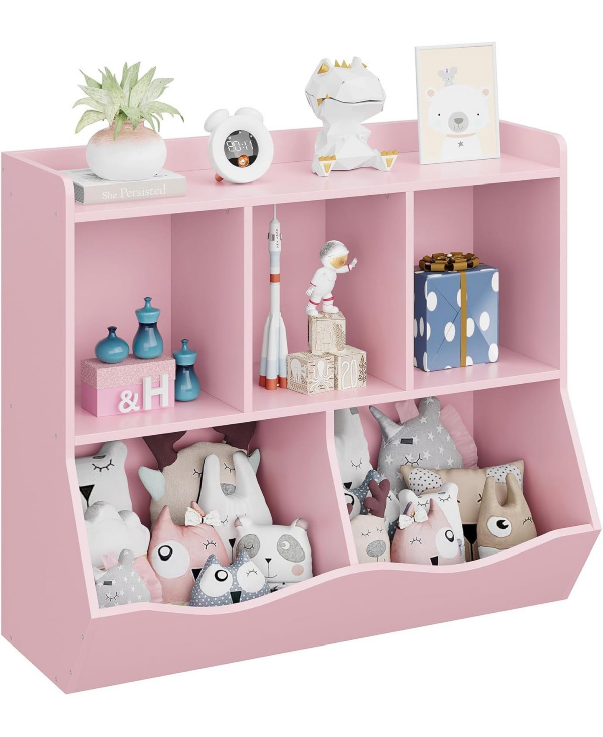 Click here for gaomon Kids Toy Shelf with 5 Compartments  Mobile... prices