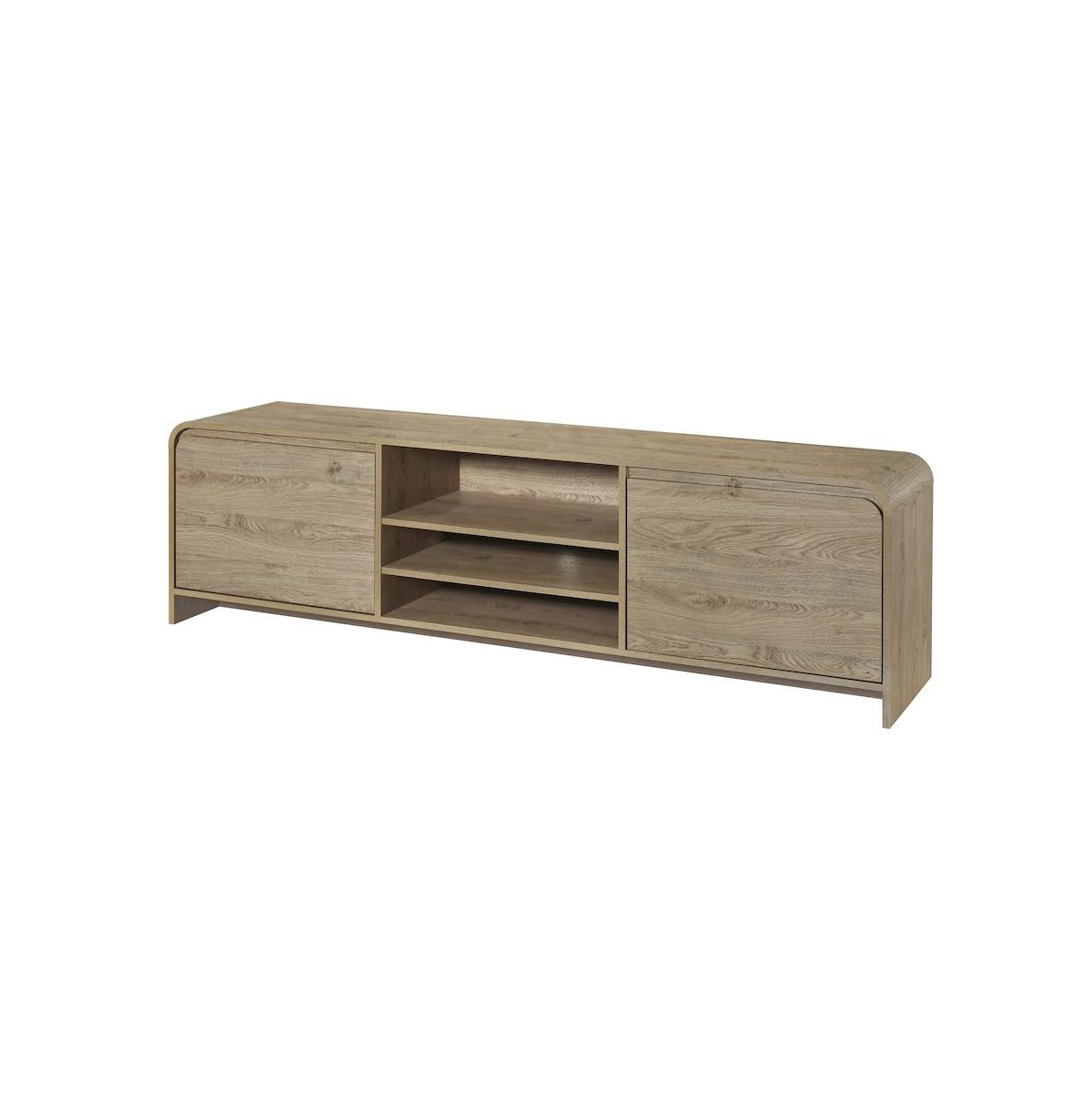 Click here for New Classic Furniture Mara Wood Tv Stand - Brown prices