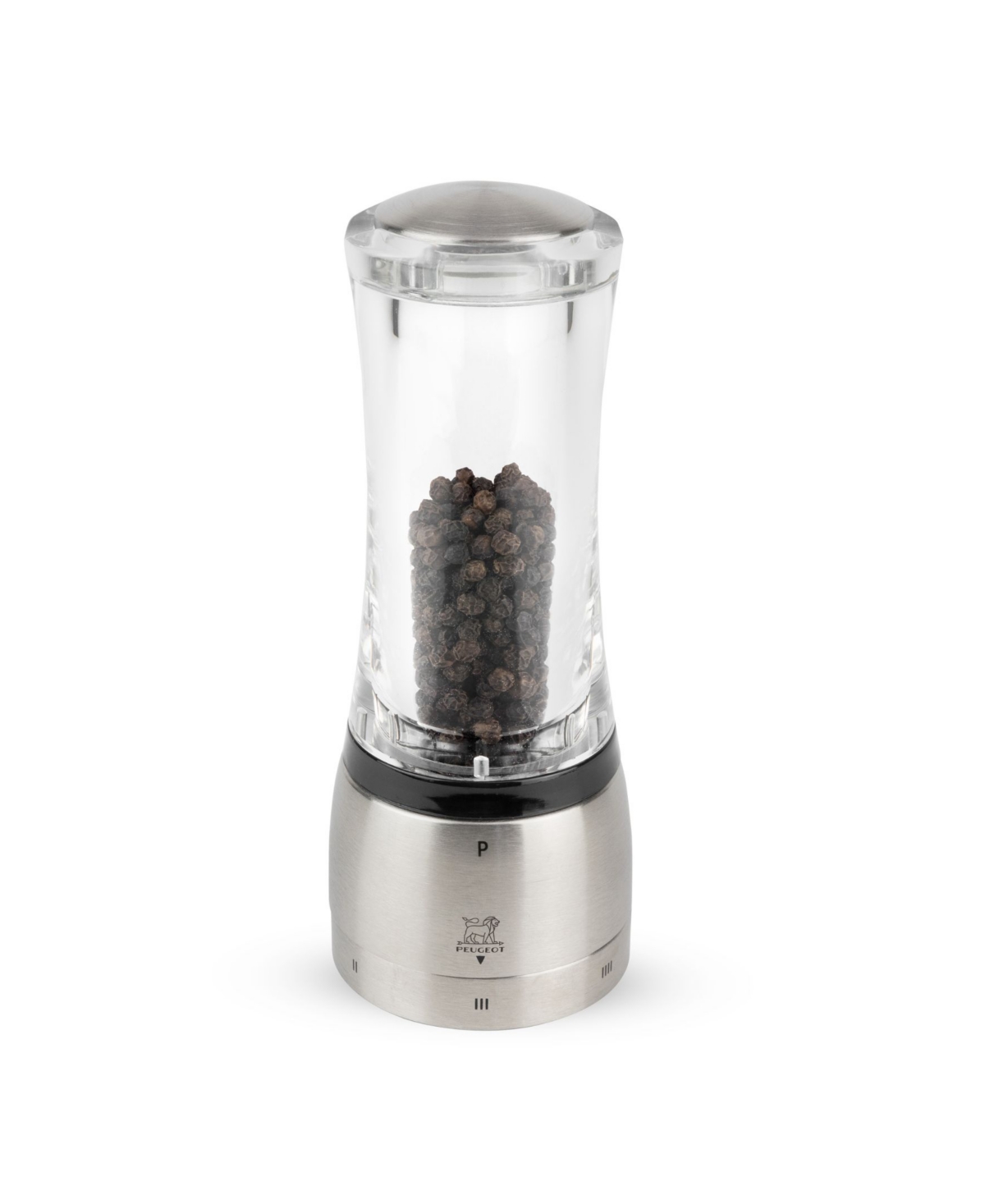 Click here for Peugeot Daman uSelect Pepper Mill  6 - Clear  Silv... prices