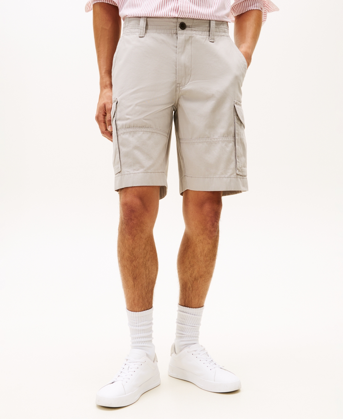 Click here for Tommy Hilfiger Mens Essential 10 Solid Cargo Short... prices