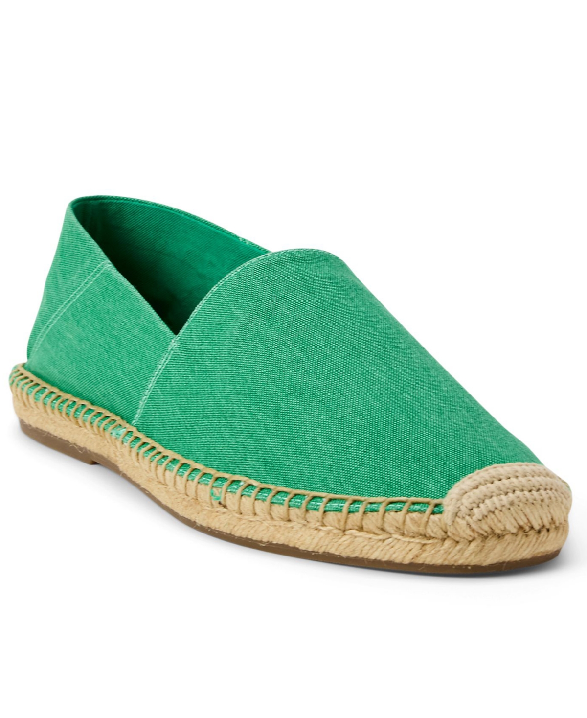 Polo Ralph Lauren Mens Cevio Round Toe Espadrilles - Green