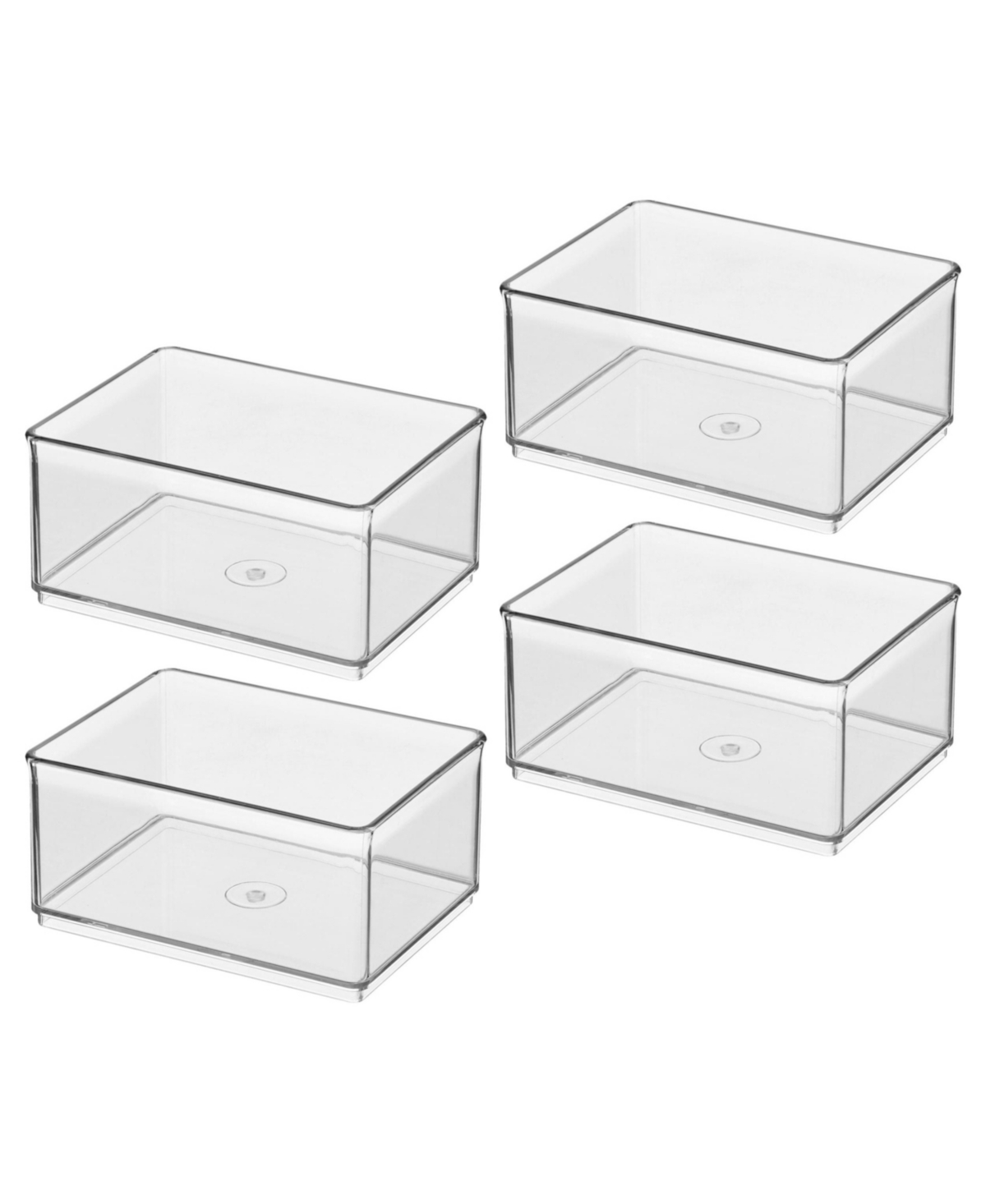 Click here for iDesign Medium Shallow Organizer Bin - Set of 4 -... prices