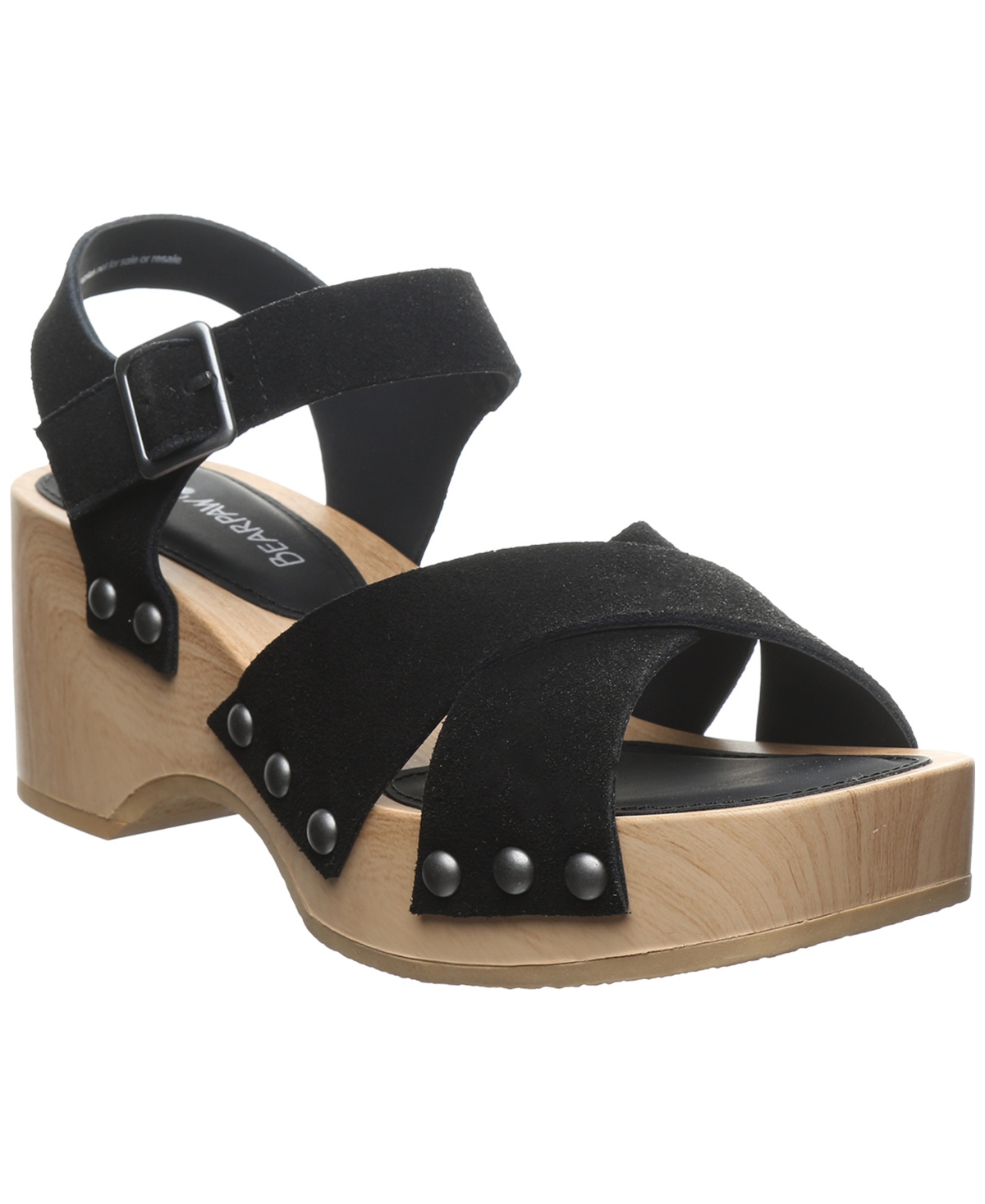 Click here for Bearpaw Womens Colette Platform Wedge Sandals - Bl... prices