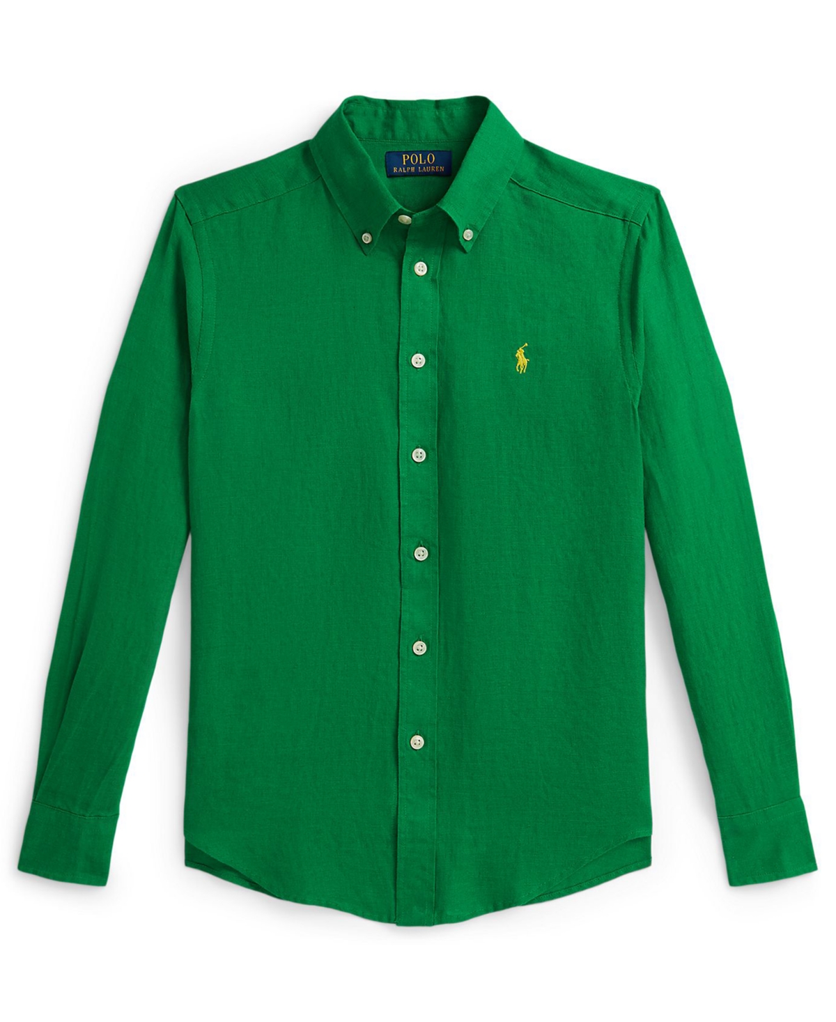 Click here for Polo Ralph Lauren Big Boys Linen Shirt - Cruise Gr... prices