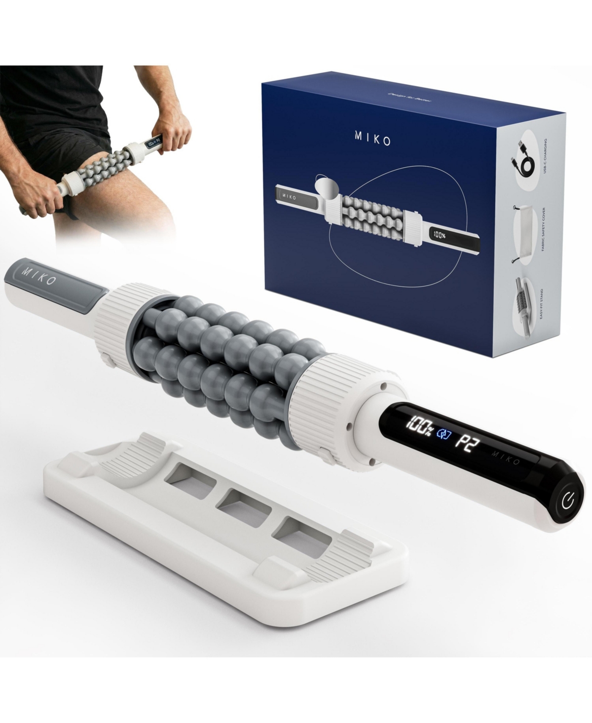 Click here for Miko Swift Hands-Free Rolling Percussive Massager... prices