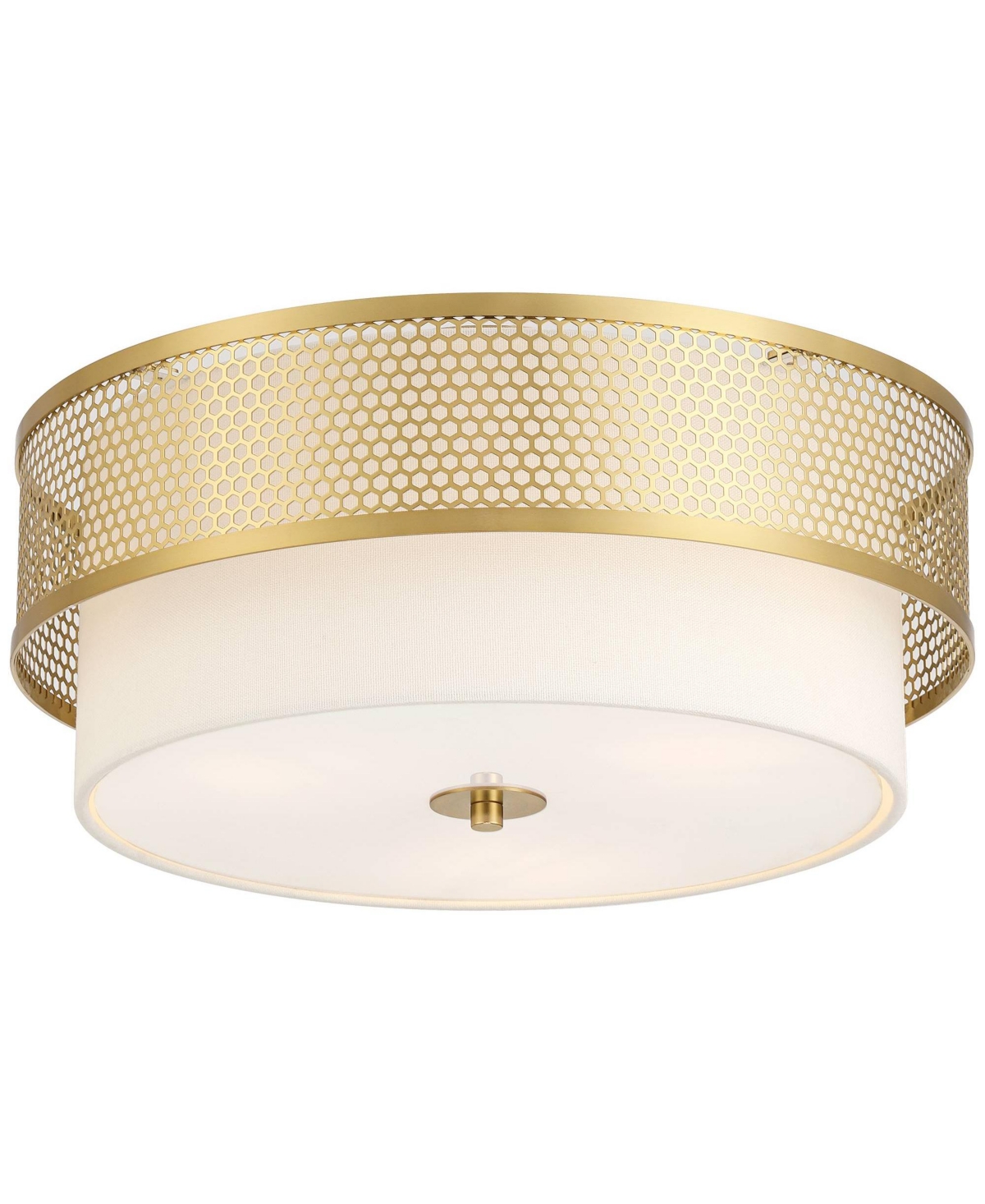 Click here for Possini Euro Design Marino and Linen 3-Light Ceili... prices