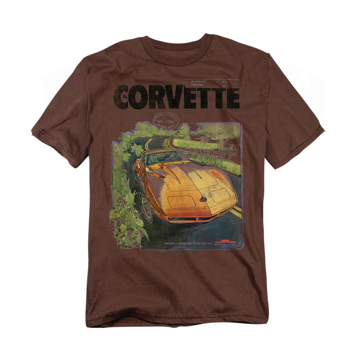 Click here for Logovision Mens Chevy Corvette Poster Vintage T-Sh... prices