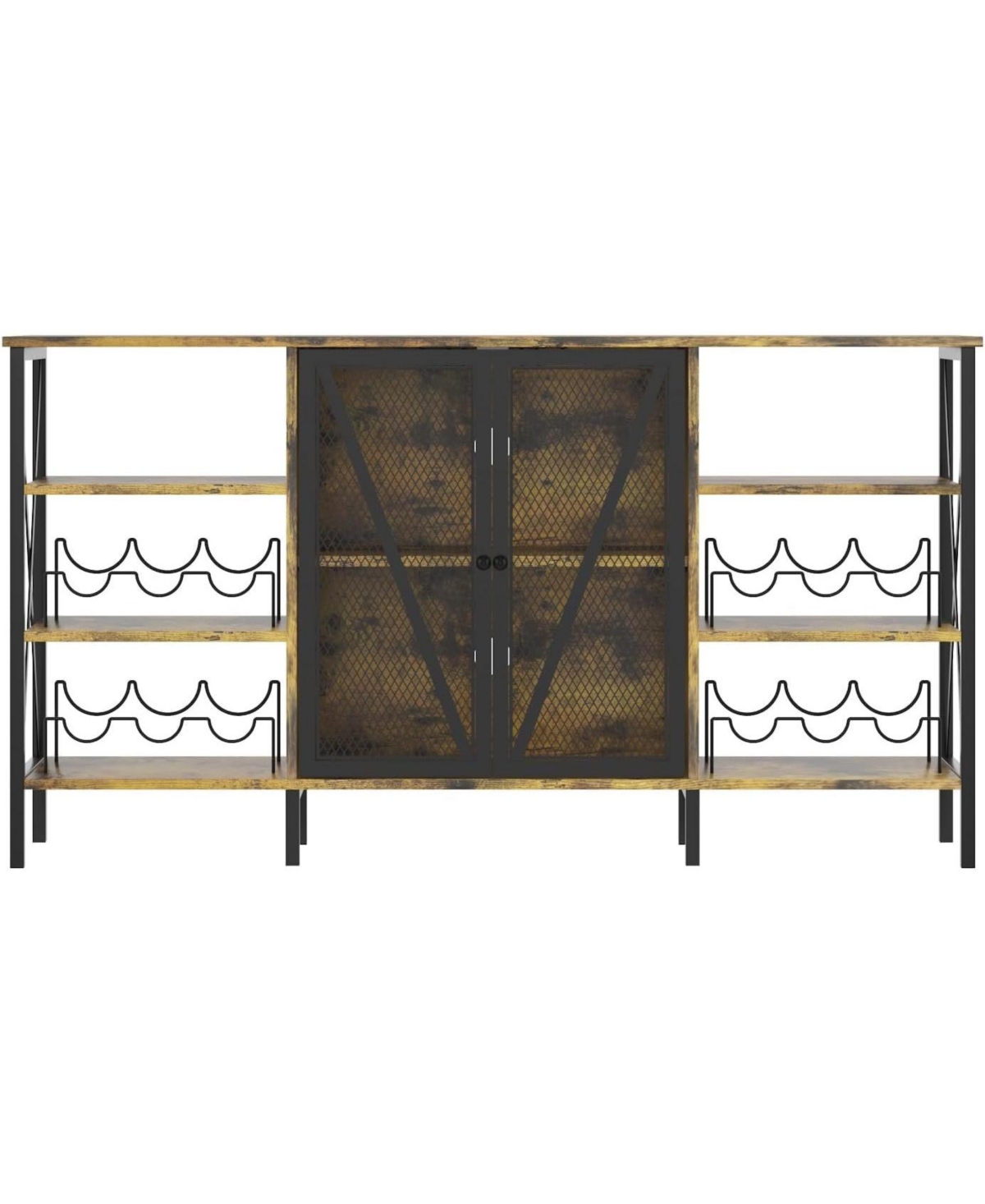 Click here for gaomon Farmhouse Wine Bar Cabinet with Wine Rack a... prices