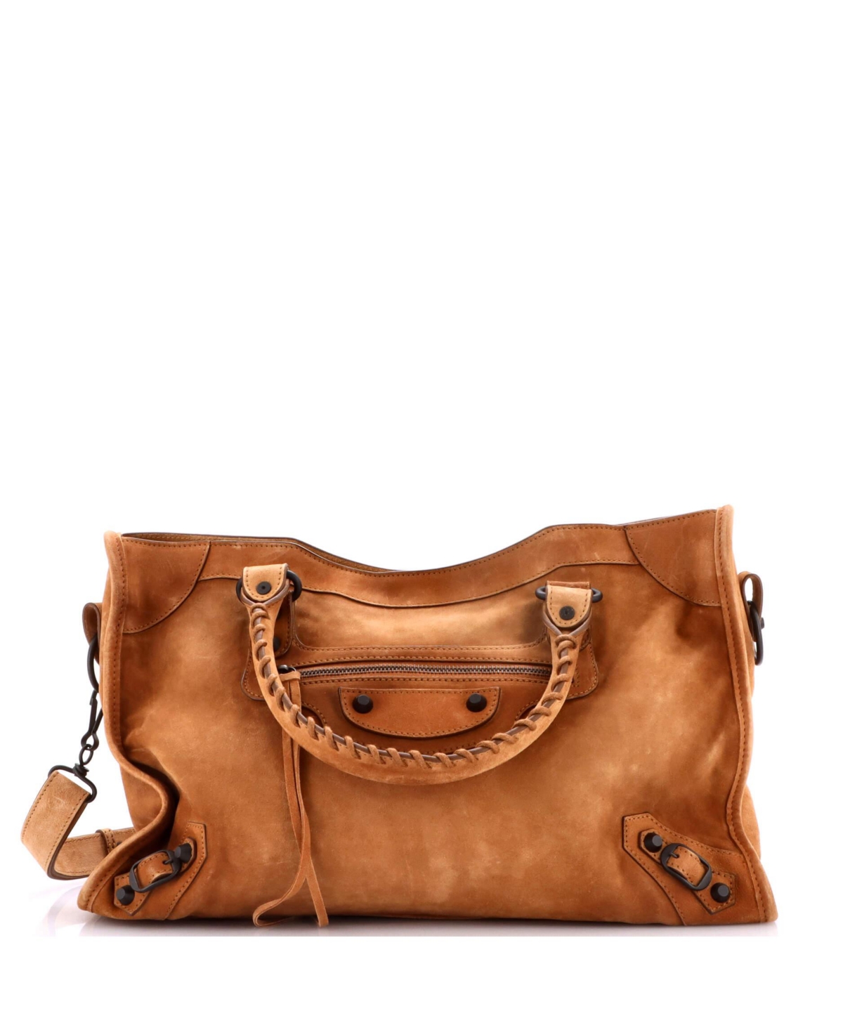 Click here for Pre-Owned Balenciaga Medium City Classic Studs Bag... prices