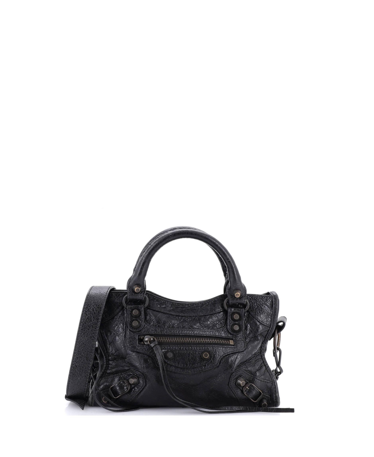 Click here for Pre-Owned Balenciaga Mini City Classic Studs Bag L... prices