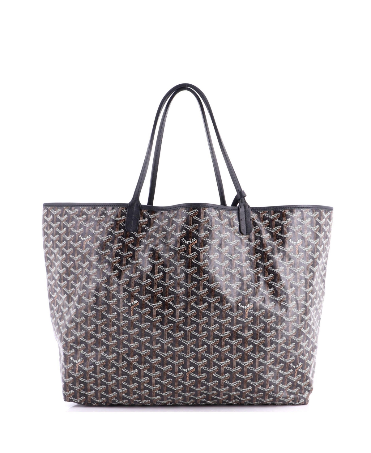 Click here for Pre-Owned Goyard Gm Saint Louis Tote Coated Canvas... prices