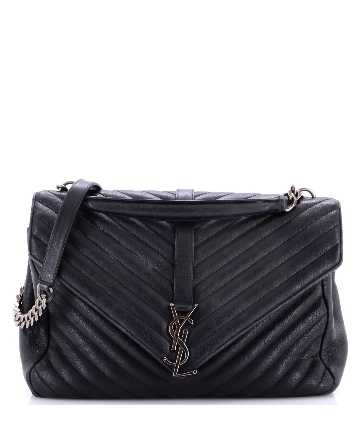 Click here for Pre-Owned Saint Laurent Large Classic Monogram Col... prices