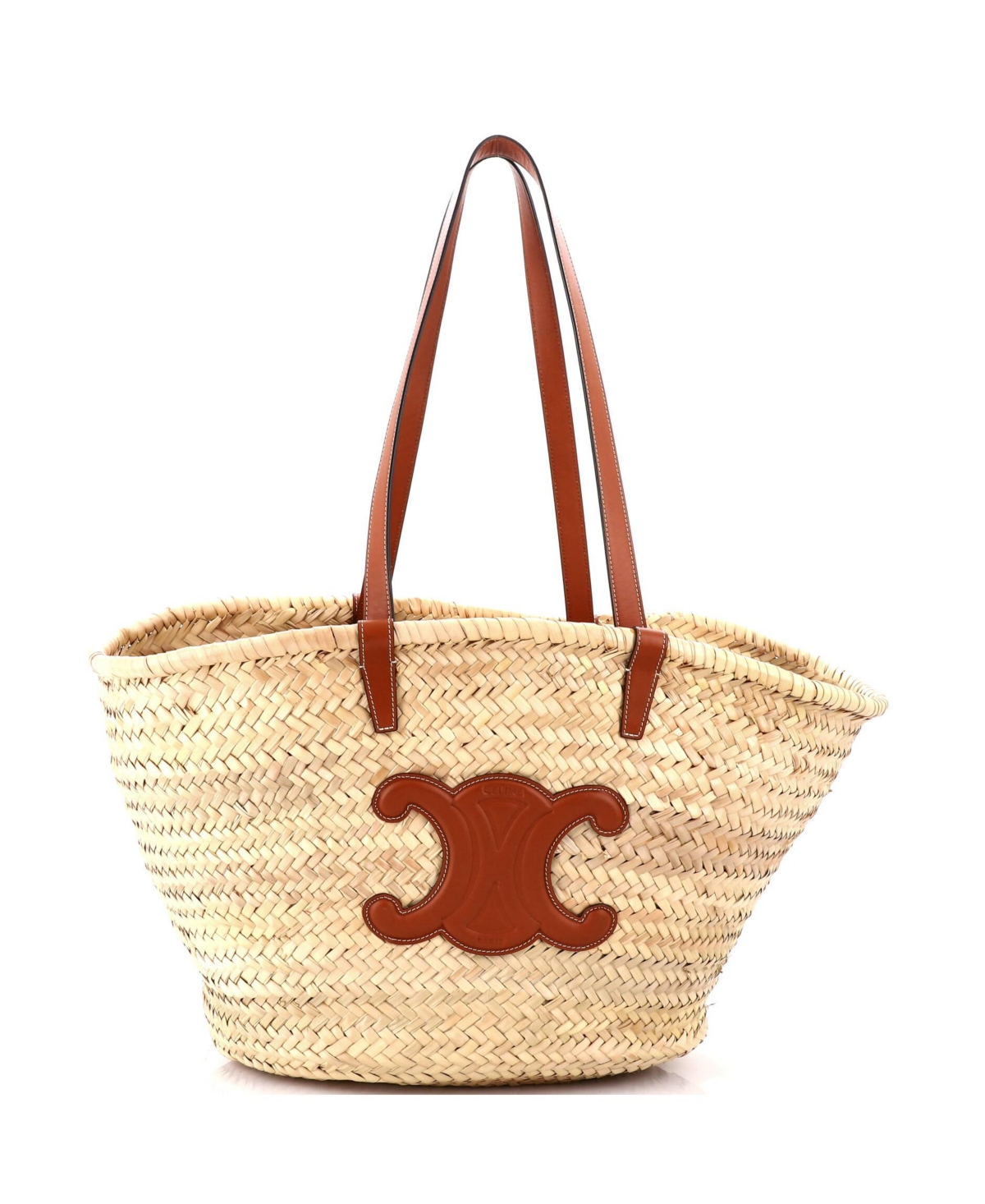 Click here for Pre-Owned Celine Large Triomphe Basket Shoulder Ba... prices