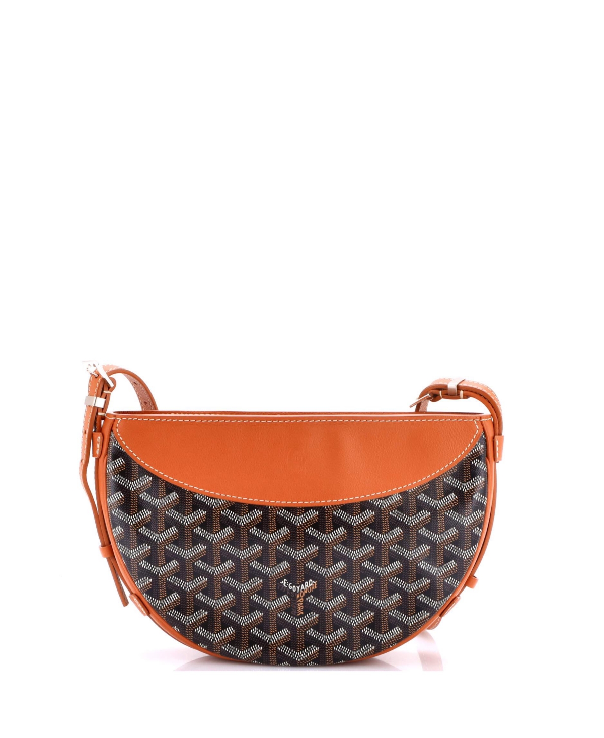 Click here for Pre-Owned Goyard Hirondelle Shoulder Bag Coated Ca... prices