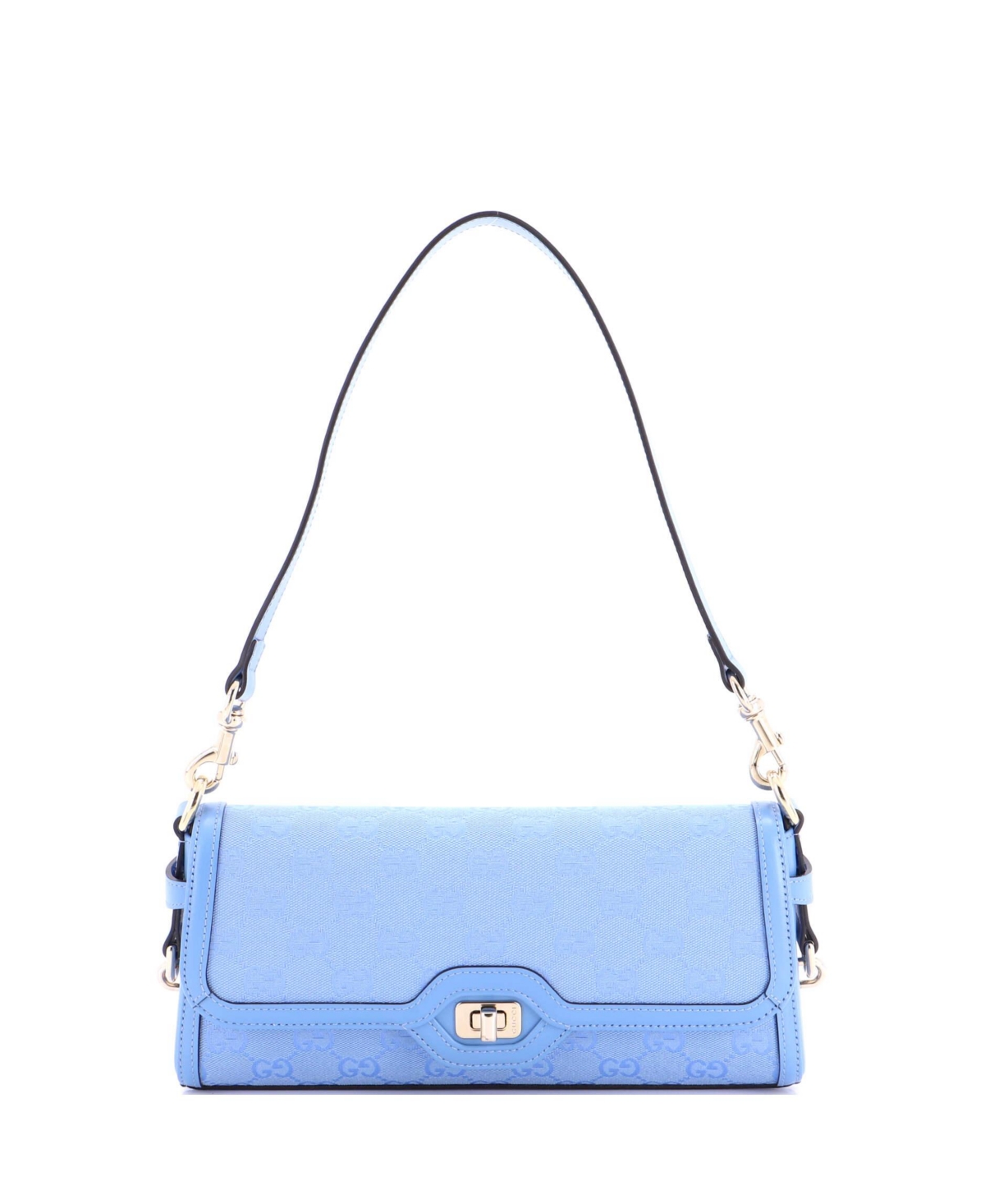 Click here for Pre-Owned Gucci Small Luce Shoulder Bag Canvas - B... prices