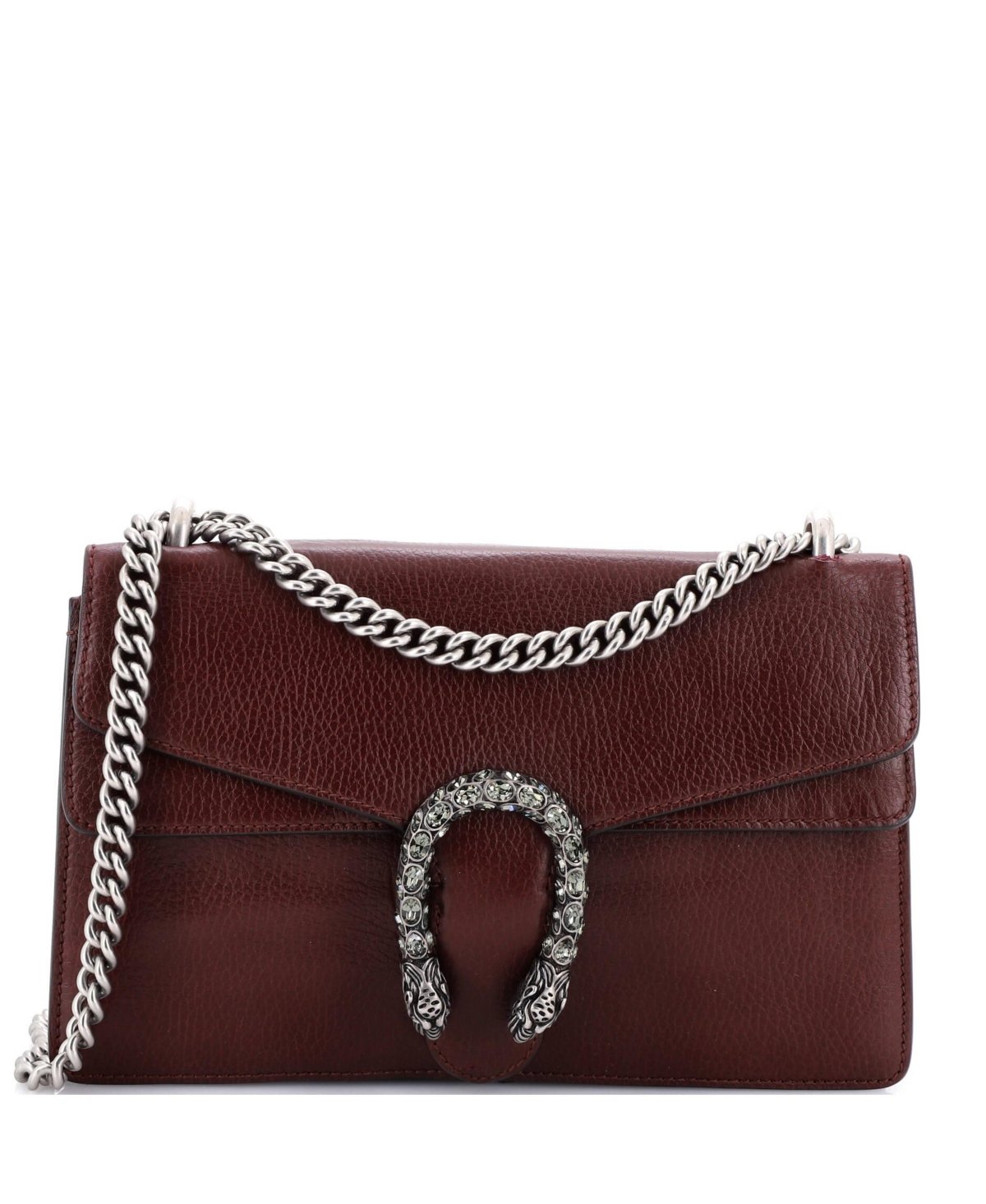 Click here for Pre-Owned Gucci Medium Dionysus Bag Leather - Red prices