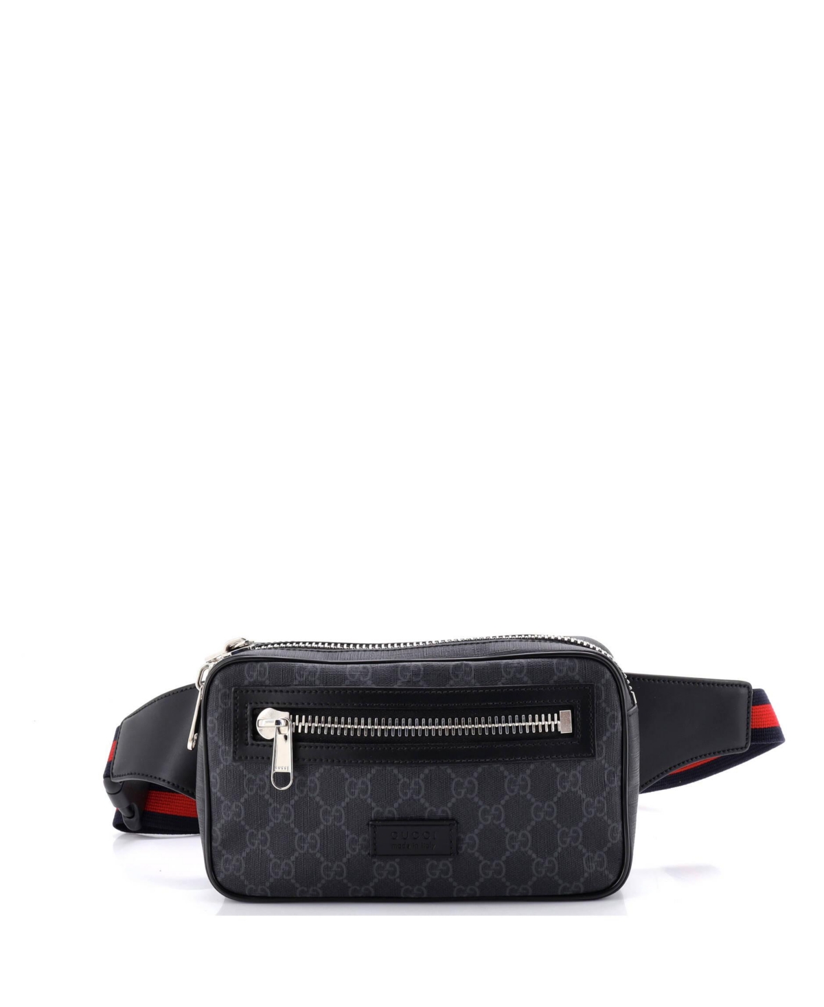 Click here for Pre-Owned Gucci Small Soft Zip Belt Bag Gg Coated... prices