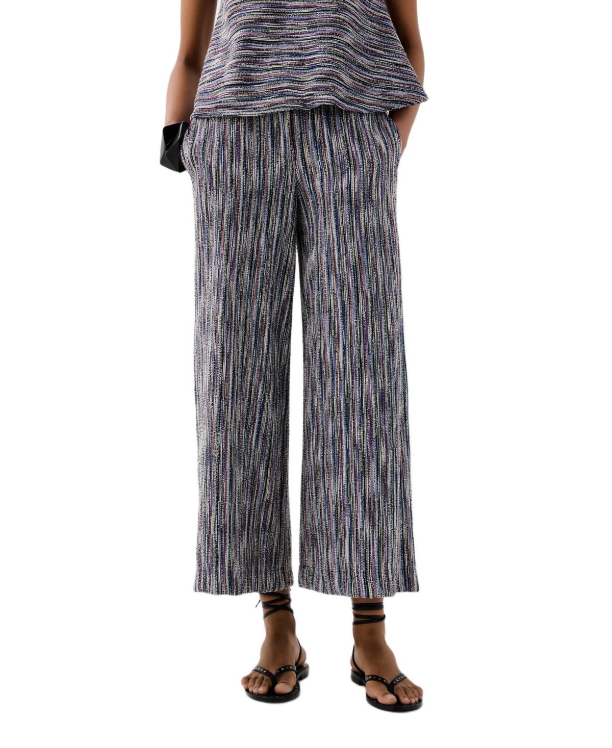 Click here for Scalpers Womens Knitty Rustic Pant - Ecru-blue prices