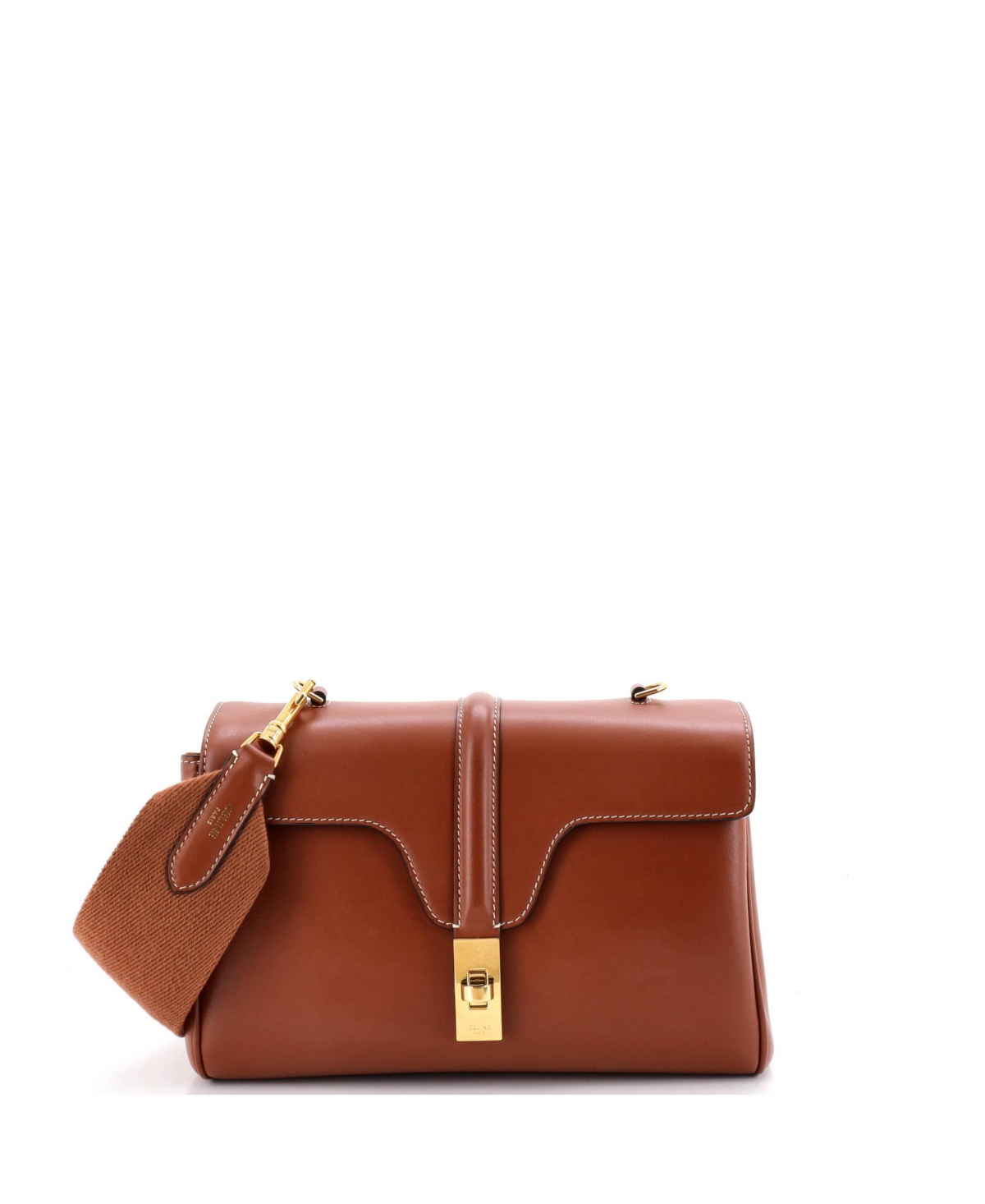 Click here for Pre-Owned Celine Teen Soft 16 Bag Smooth Calfskin... prices