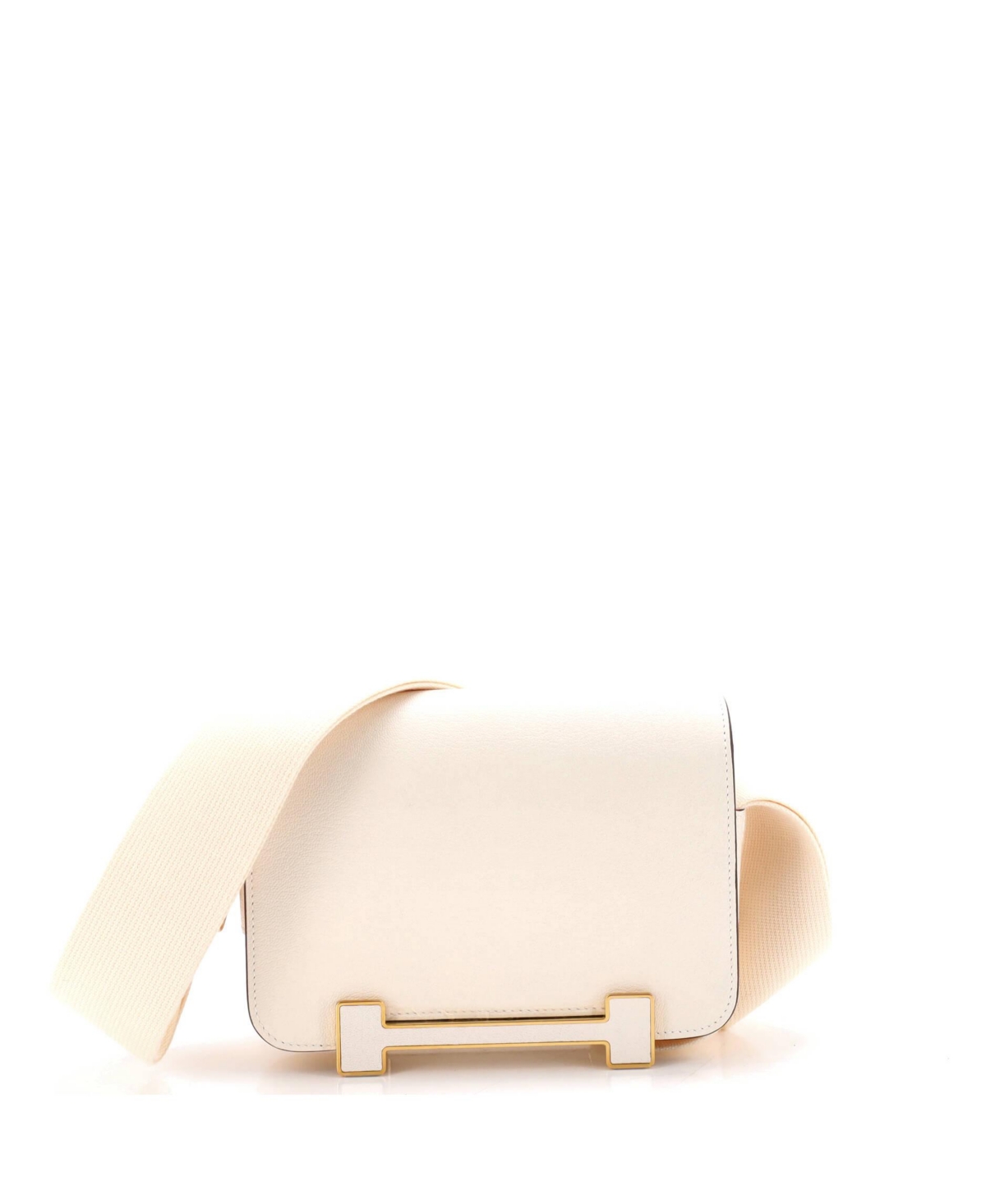 Click here for Pre-Owned HERMES Geta Bag Chevre Mysore - Natural prices