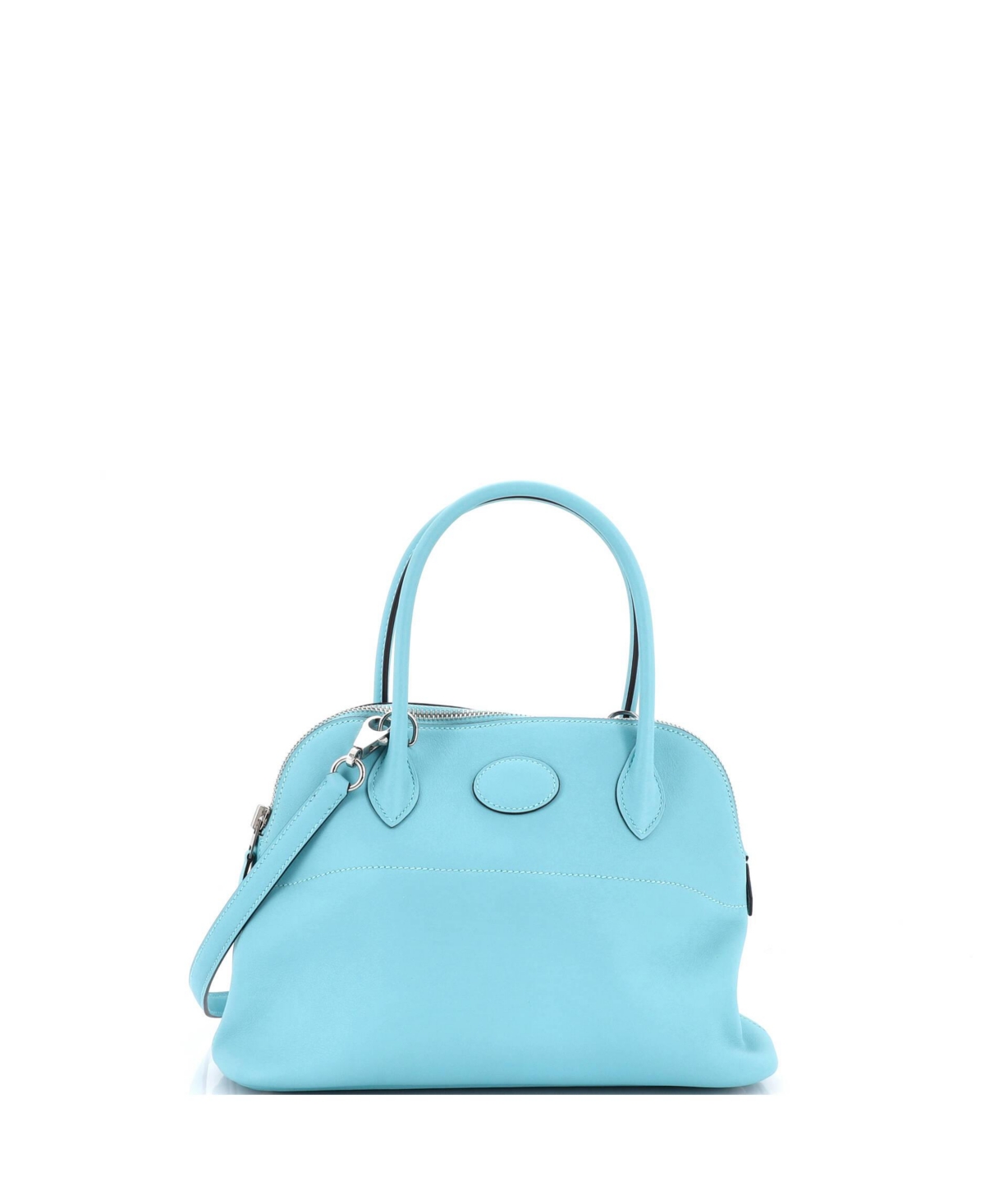 Click here for Pre-Owned HERMES 27 Bolide Bag Swift - Blue prices