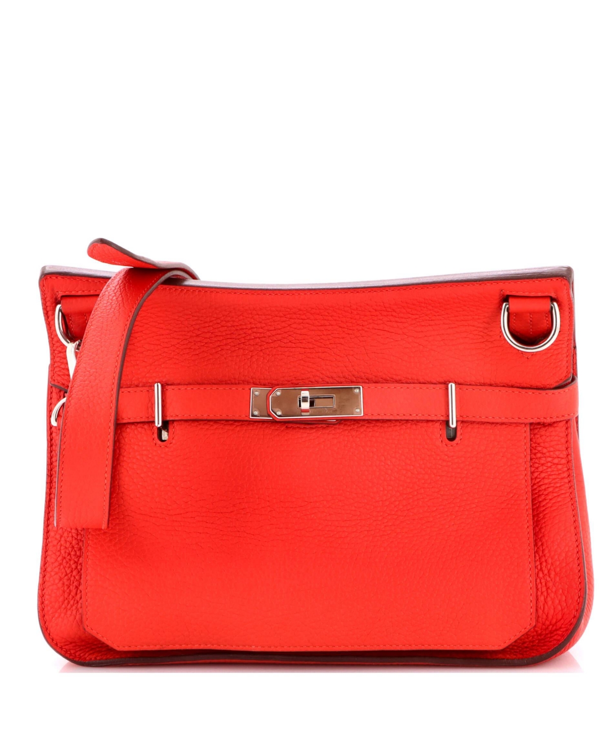 Click here for Pre-Owned HERMES 28 Jypsiere Bag Clemence - Red prices