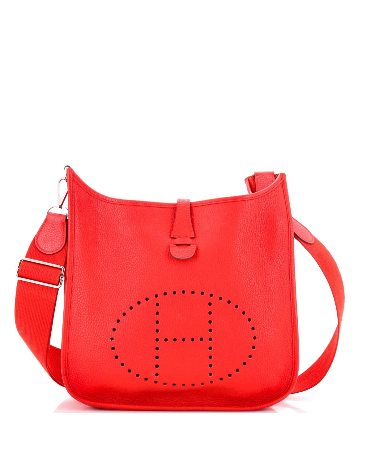 Click here for Pre-Owned HERMES Pm Evelyne Bag Gen Iii Clemence -... prices