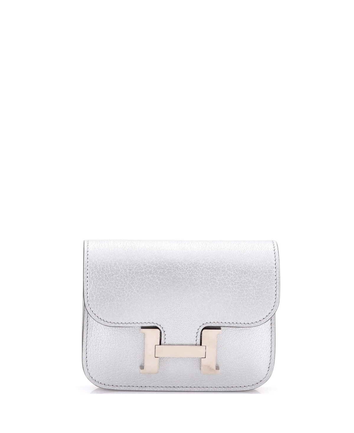 Click here for Pre-Owned Hermes Constance Slim Wallet Chevre Cham... prices