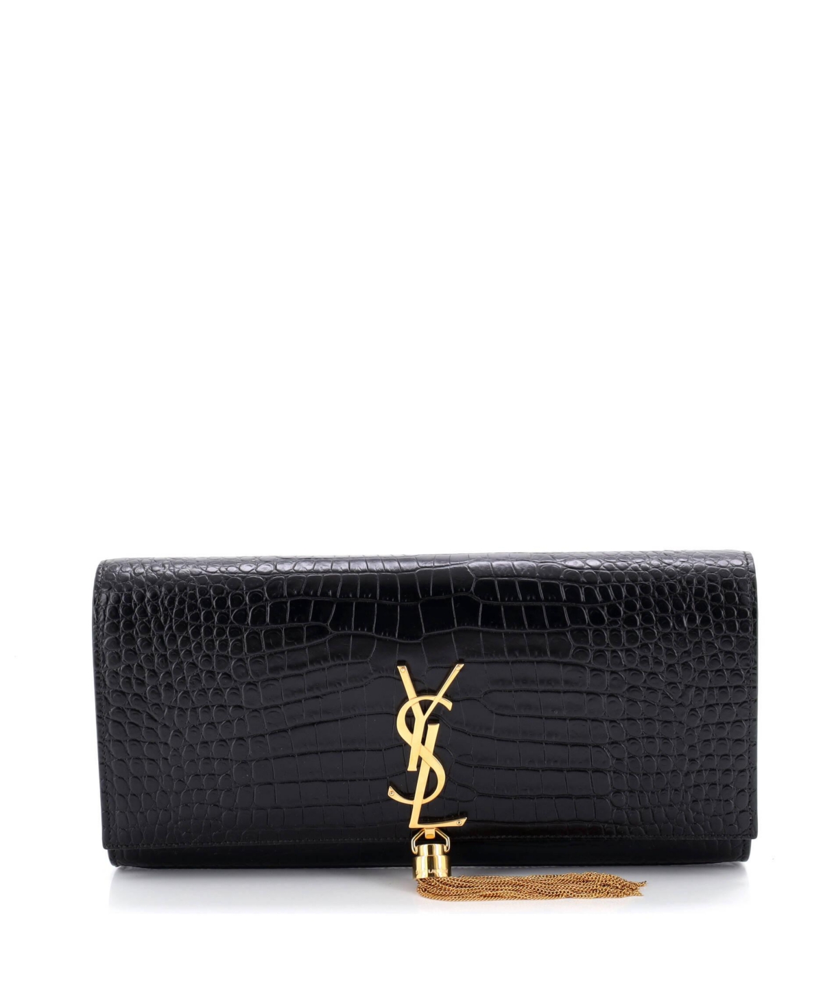 Click here for Pre-Owned Saint Laurent Long Classic Monogram Tass... prices