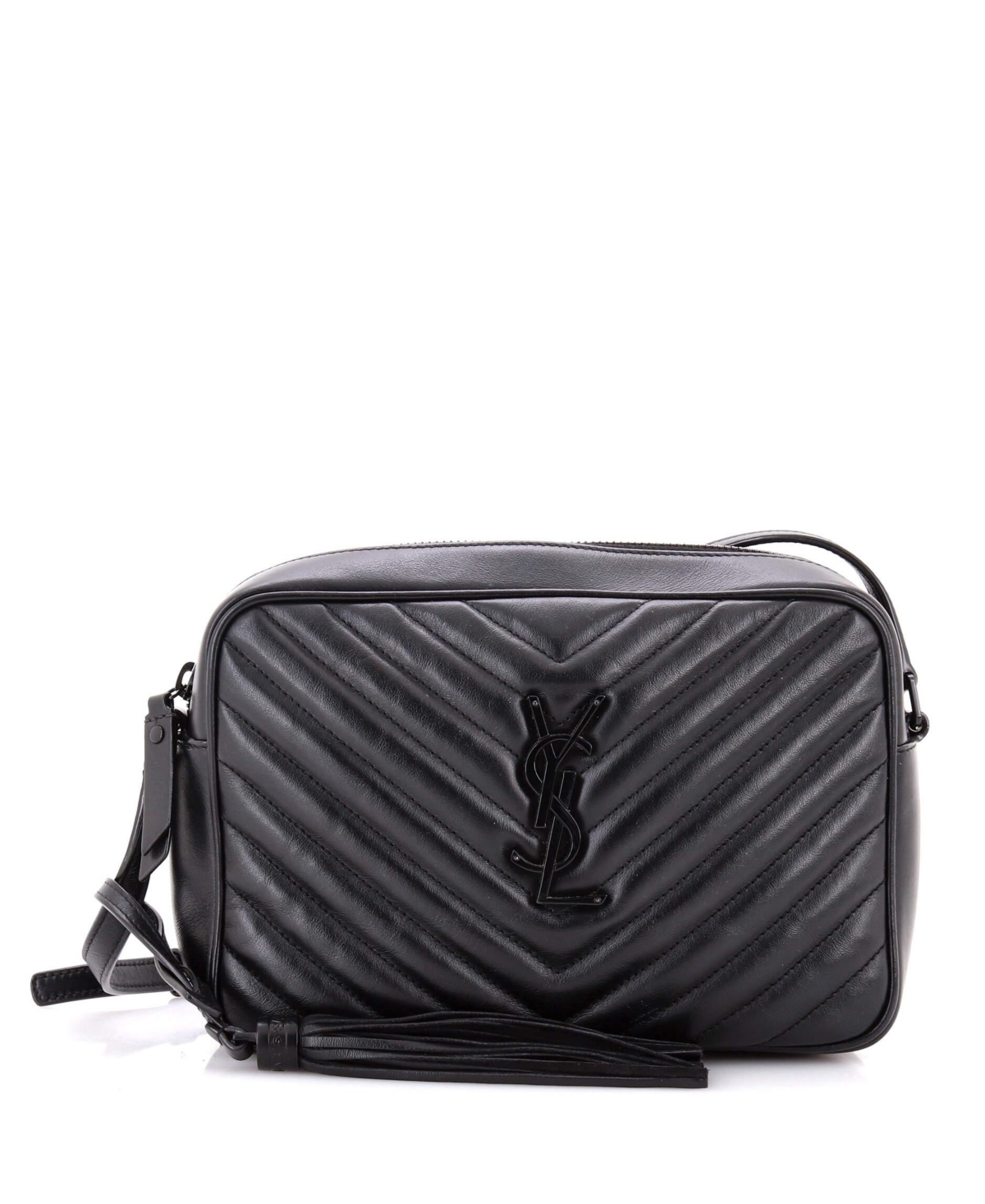 Click here for Pre-Owned Saint Laurent Small Lou Camera Bag Matel... prices