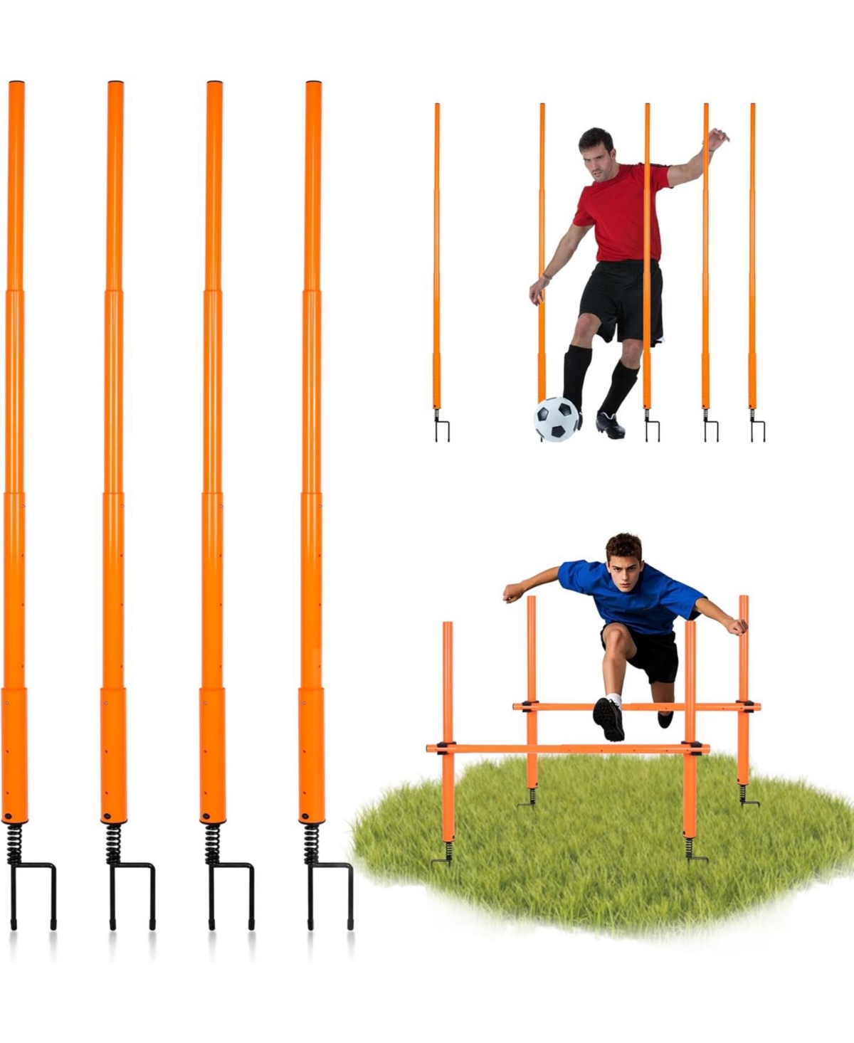 Click here for Hikeen Telescopic Length Soccer Poles Fixed and Co... prices