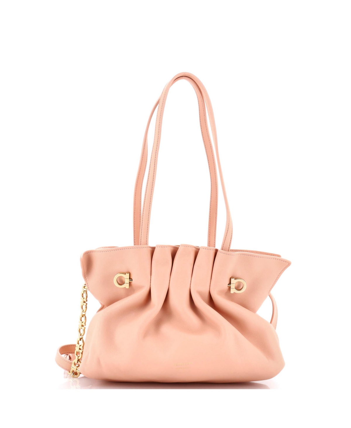 Click here for Pre-Owned Salvatore Ferragamo Small Soft Bag Leath... prices