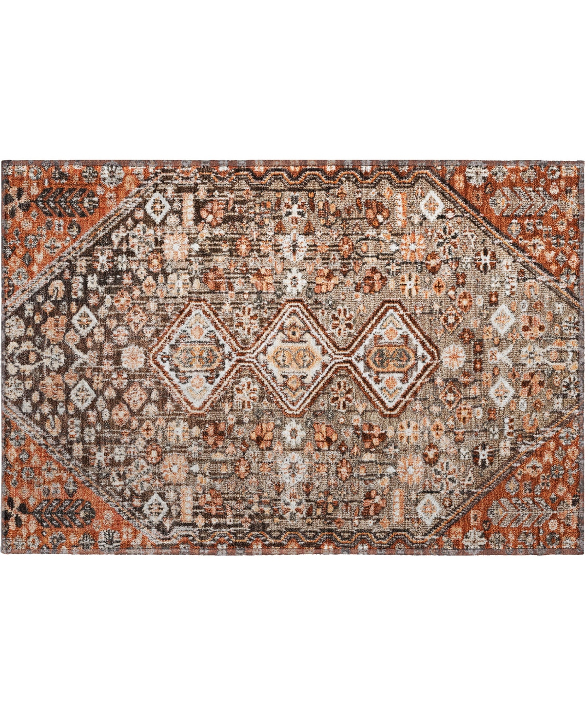 Addison Mayfield AMF1834 18 x 26 Area Rug - Fudge