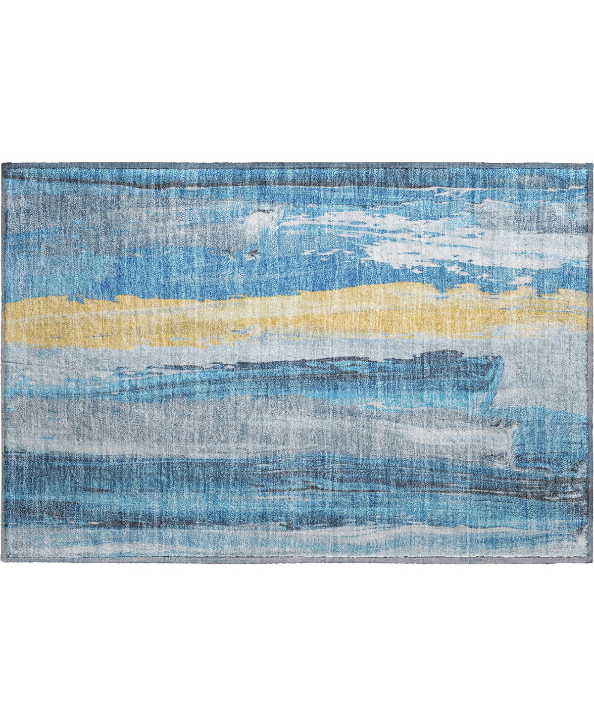 Click here for Addison Mayfield AMF1845 18 x 26 Area Rug - Blue prices
