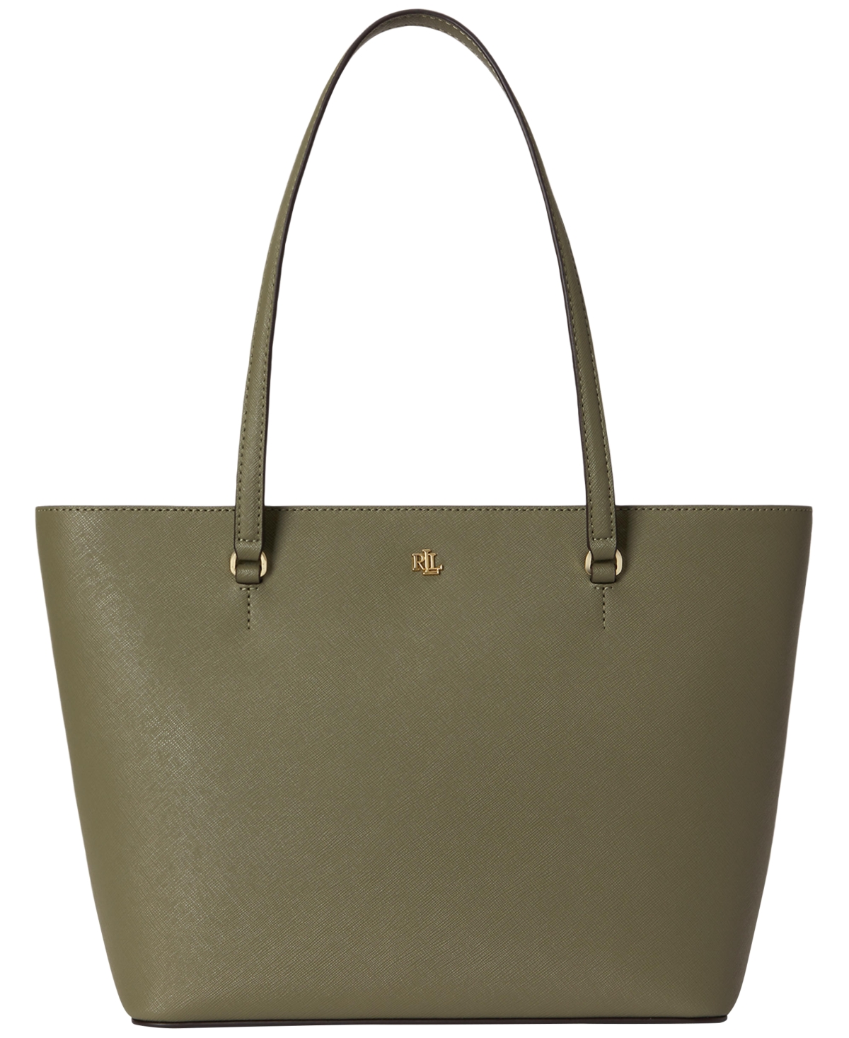 Click here for Lauren Ralph Lauren Crosshatch Leather Medium Karl... prices