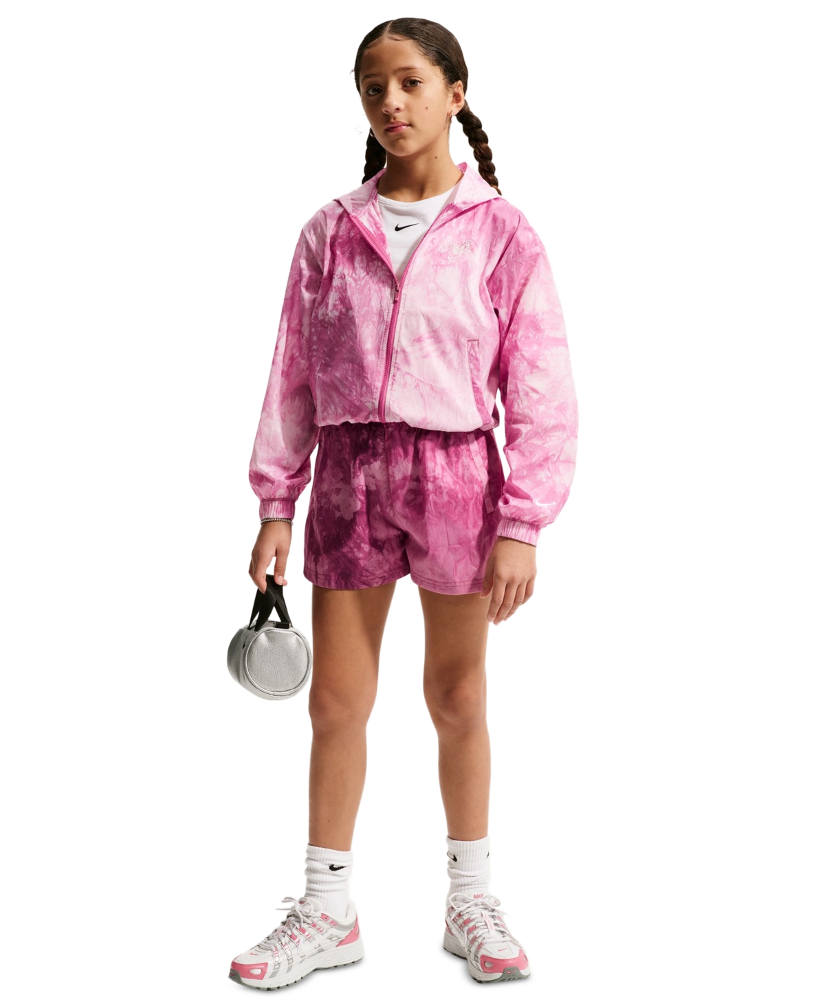 Click here for Nike Girls 7-16 Sportswear Club Woven Track Jacket... prices