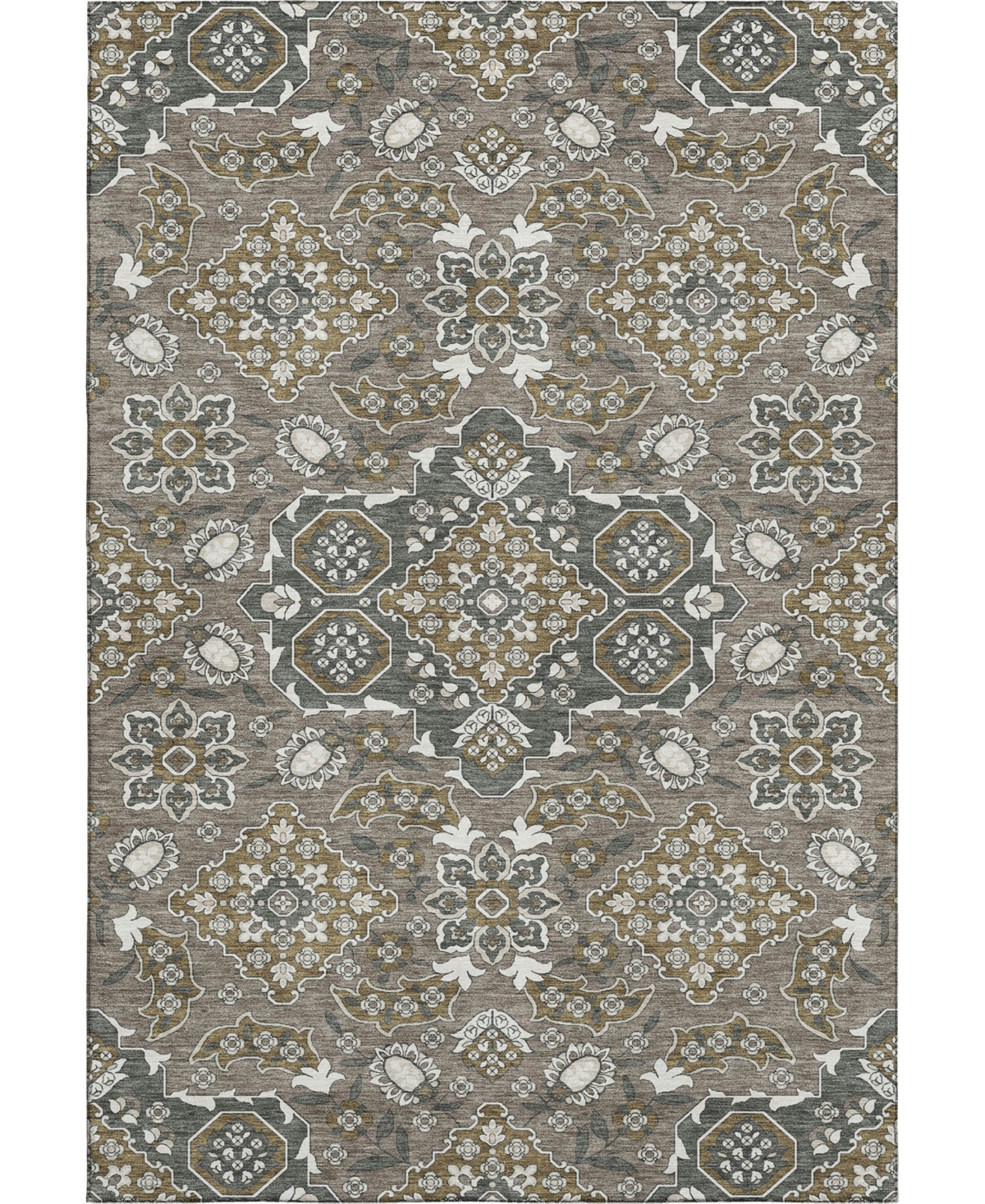 Click here for Addison Mayfield AMF1853 3 x 5 Area Rug - Mocha prices