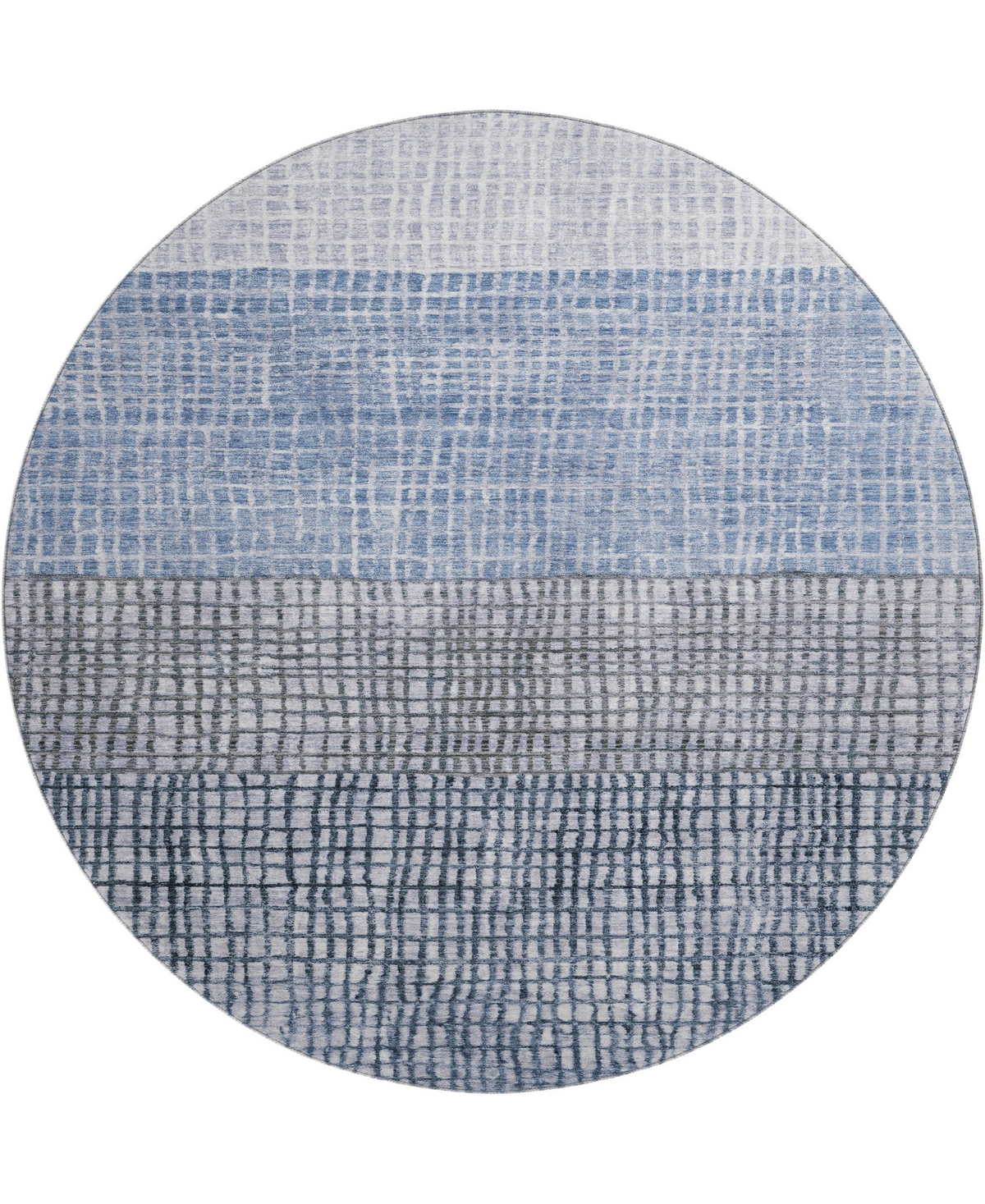 Click here for Addison Mayfield AMF1831 8 x 8 Round Area Rug - Bl... prices