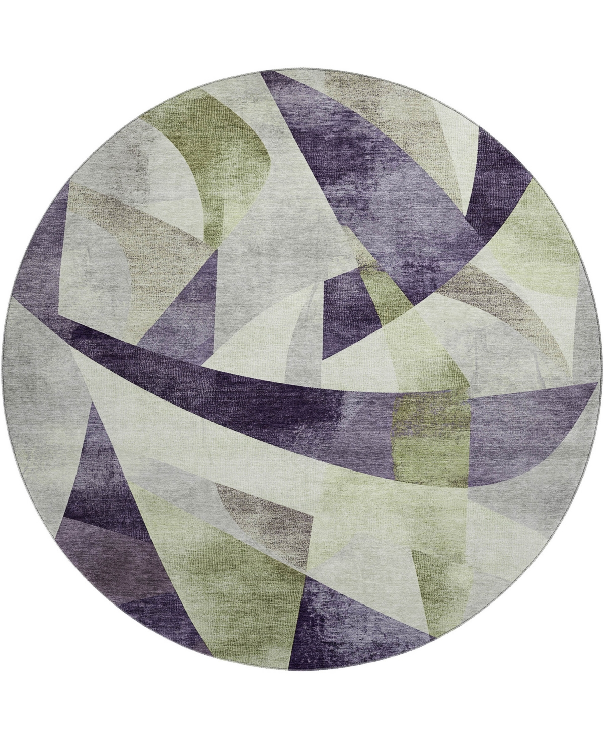 Click here for Addison Mayfield AMF1836 8 x 8 Round Area Rug - Pu... prices