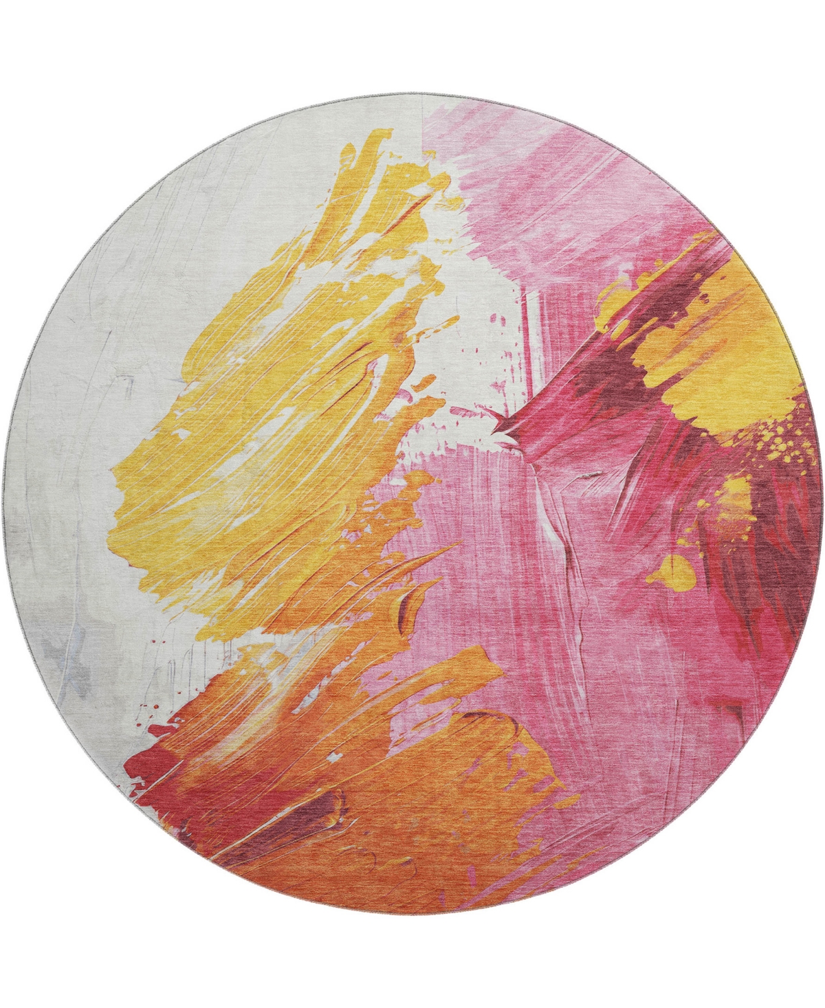 Click here for Addison Mayfield AMF1843 8 x 8 Round Area Rug - Bl... prices