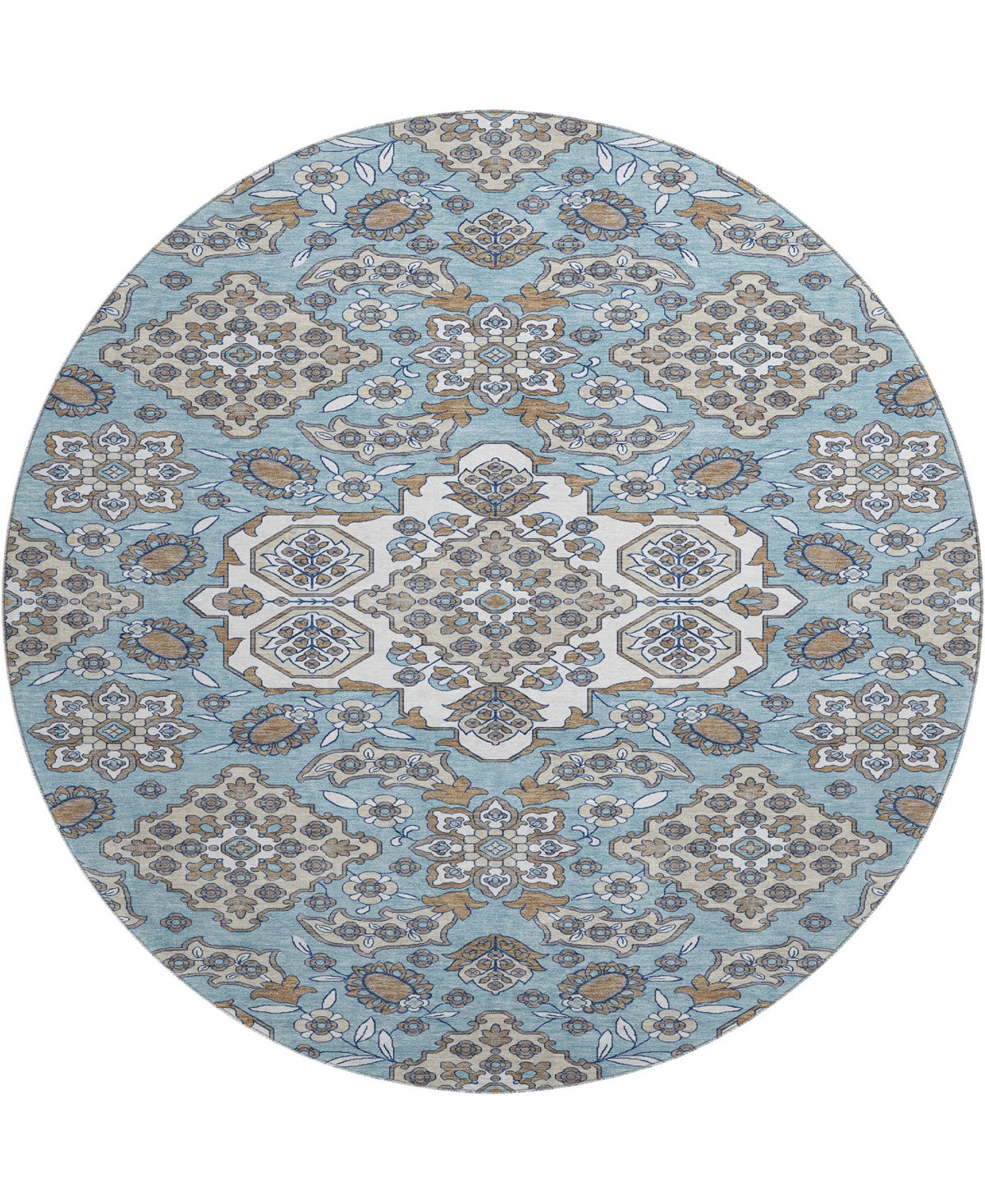Click here for Addison Mayfield AMF1853 8 x 8 Round Area Rug - Sk... prices