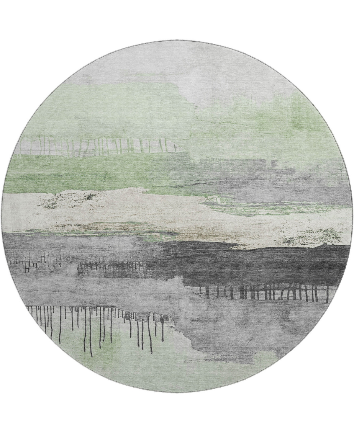 Click here for Addison Mayfield AMF1880 8 x 8 Round Area Rug - Mi... prices