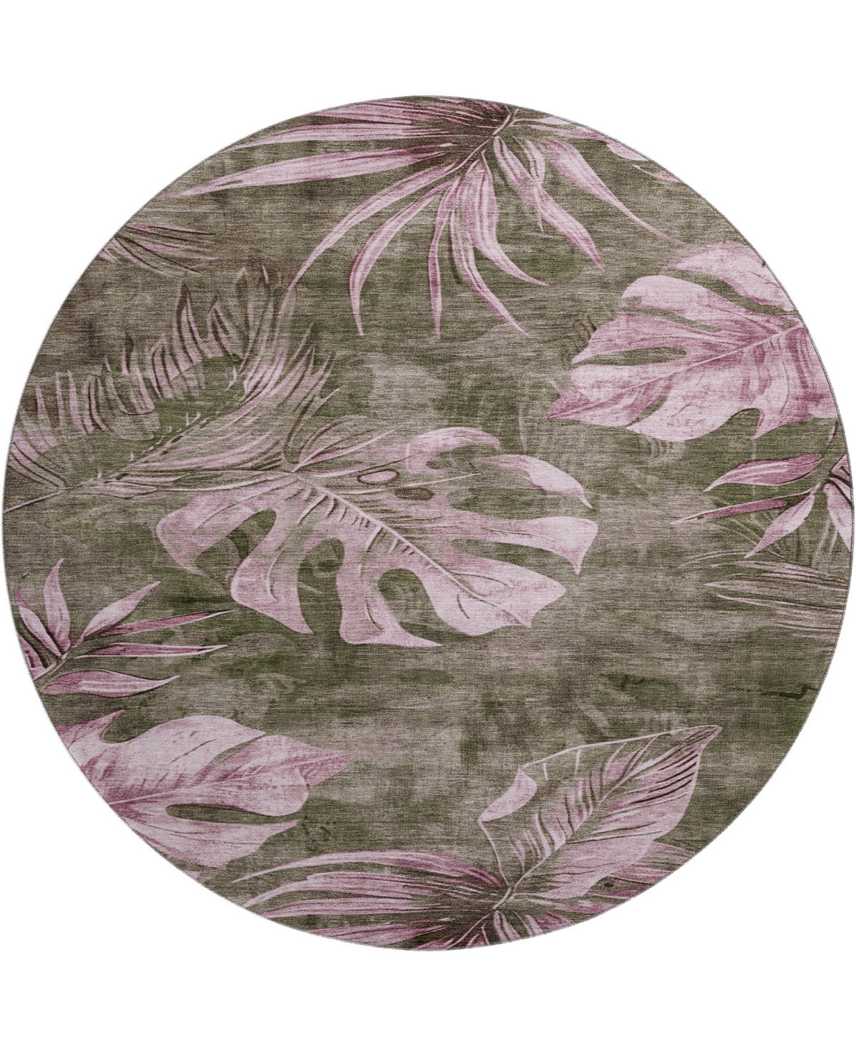 Click here for Addison Mayfield AMF1887 8 x 8 Round Area Rug - Br... prices