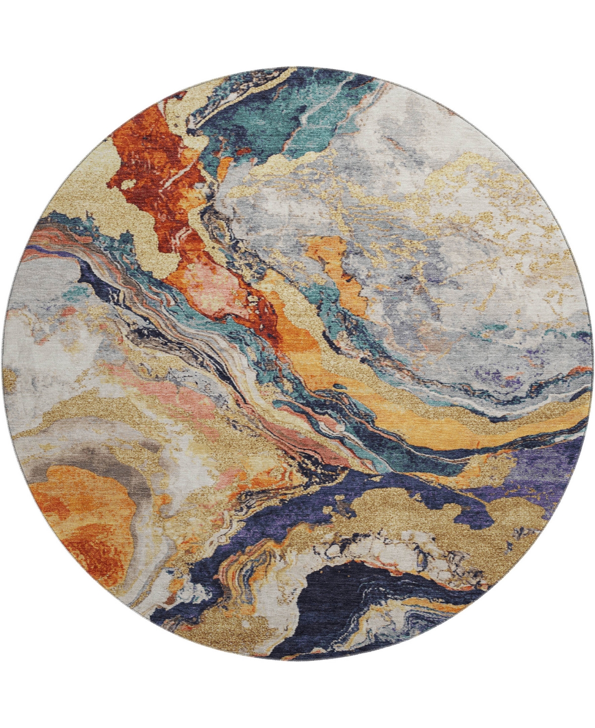 Click here for Addison Mayfield AMF1908 8 x 8 Round Area Rug - Li... prices