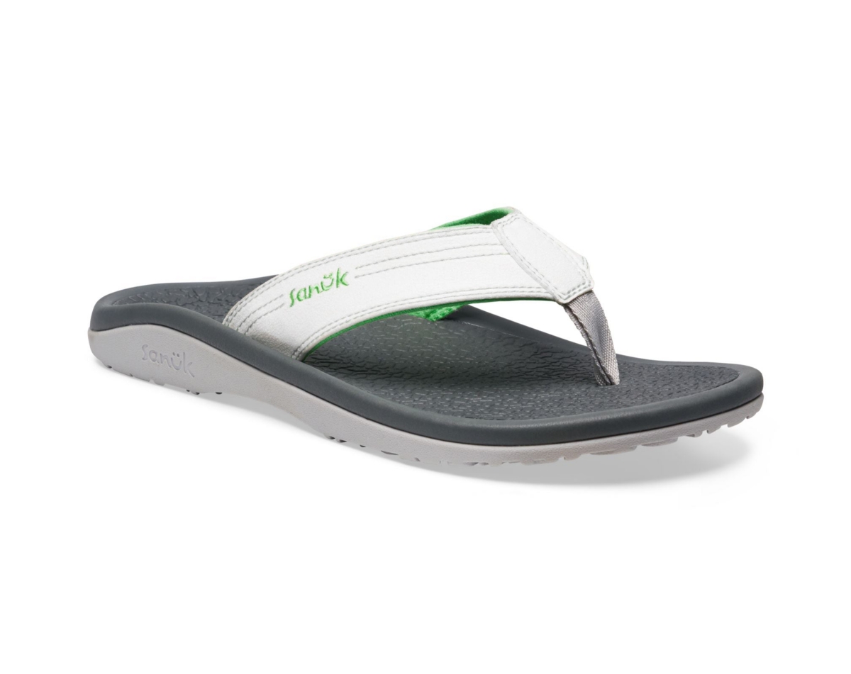 Click here for Sanuk Mens On the Rocks Sandals - White prices