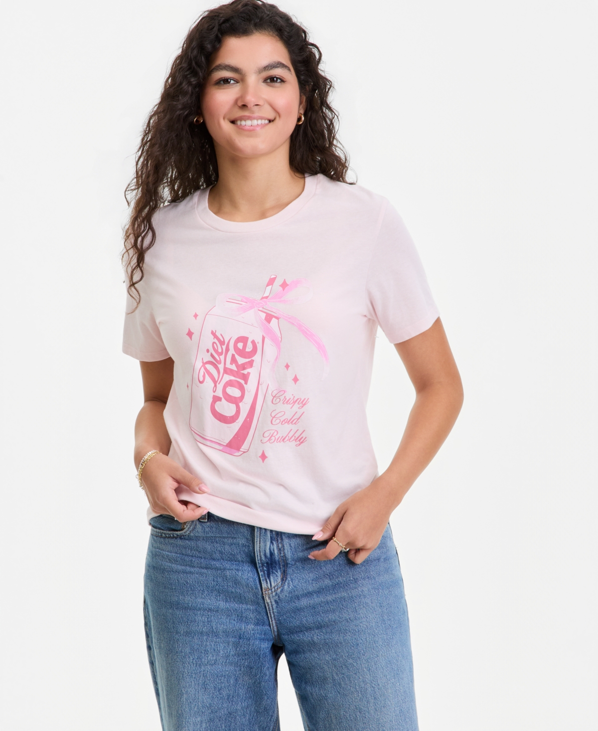 Click here for Coca-Cola Juniors Diet Coke Bow Graphic-Print Tee... prices