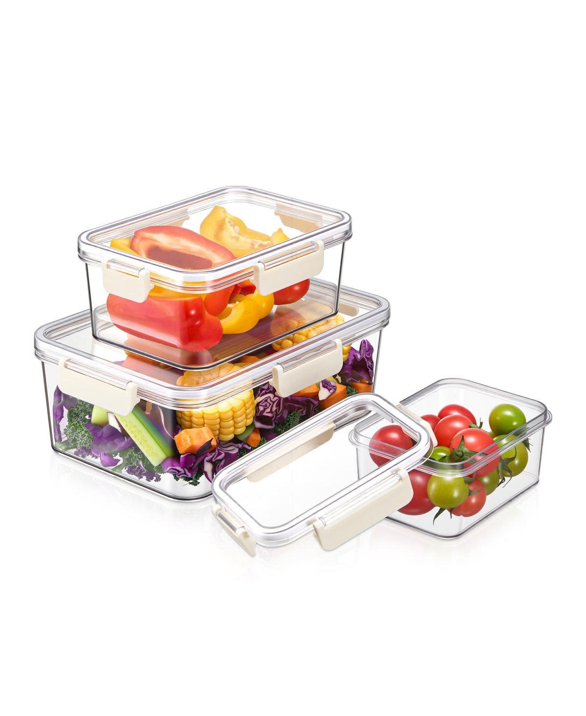 Click here for Sorbus 3-Pack Food Storage Container Set Stackable... prices
