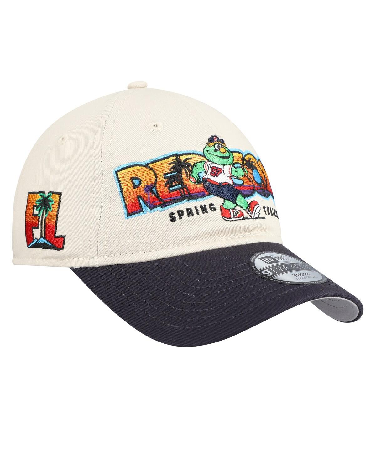 Click here for New Era Big Boys and Girls Stone/Navy Boston Red S... prices