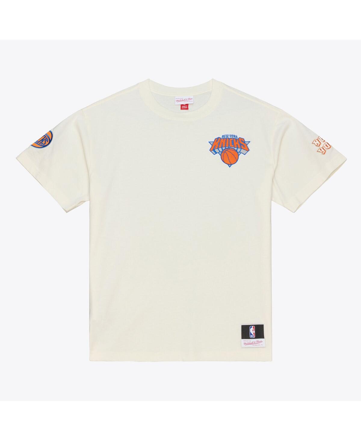 Click here for Mitchell & Ness Mens Cream New York Knicks Hardwoo... prices